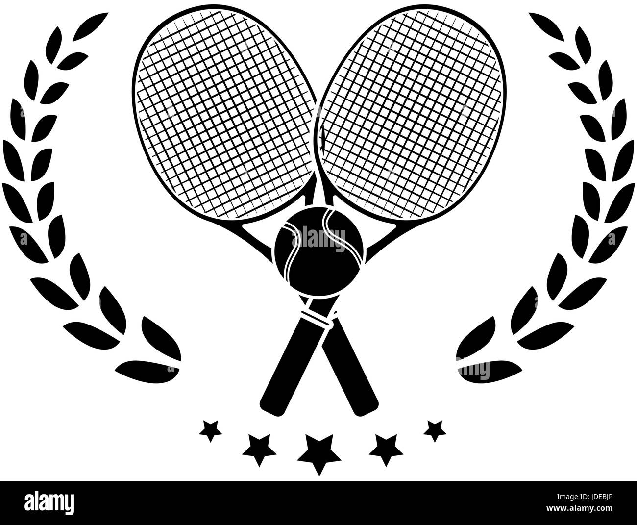 Tennis rackets equipment Stock Vector Image & Art - Alamy