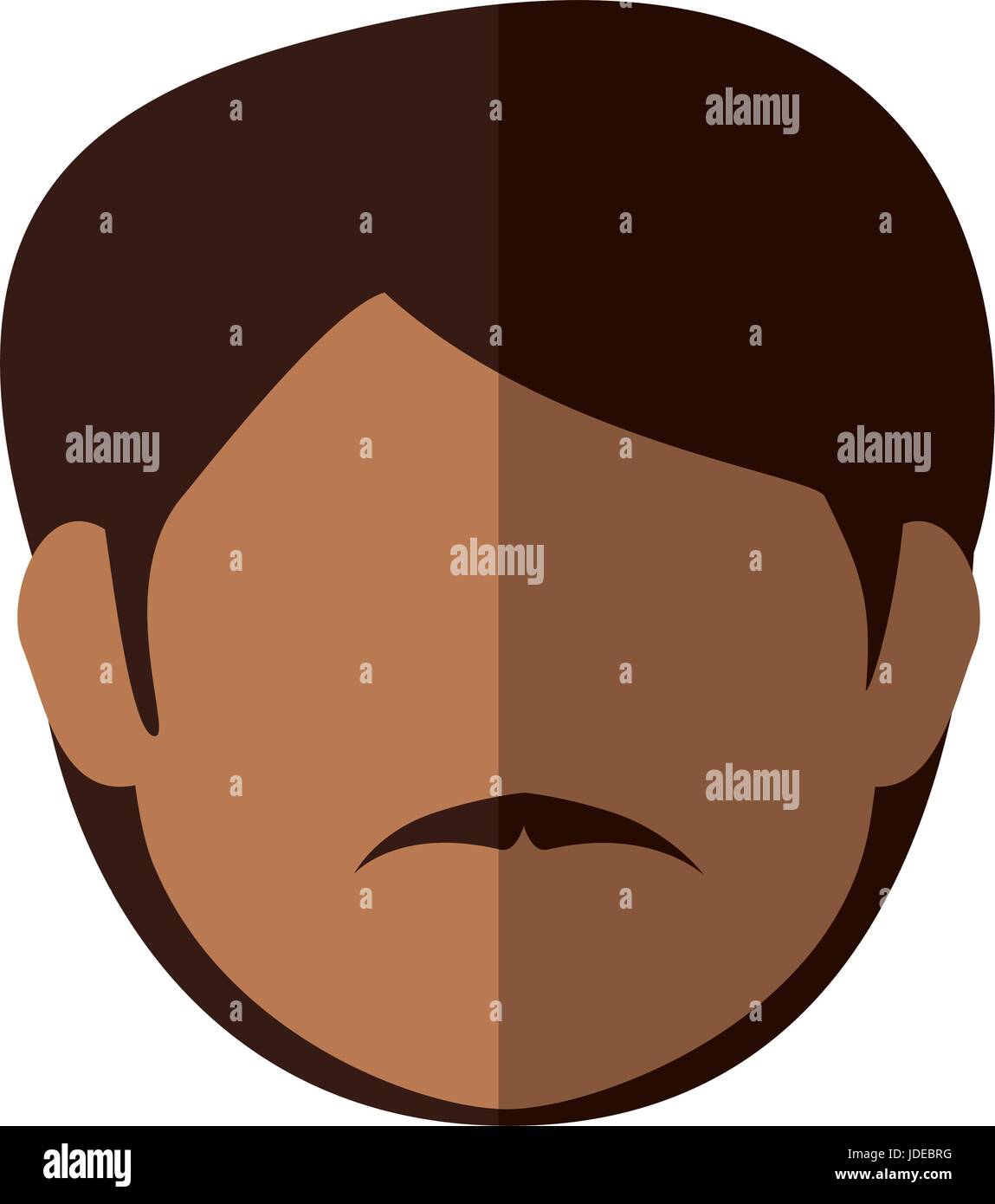 Faceless head Stock Vector Images - Alamy