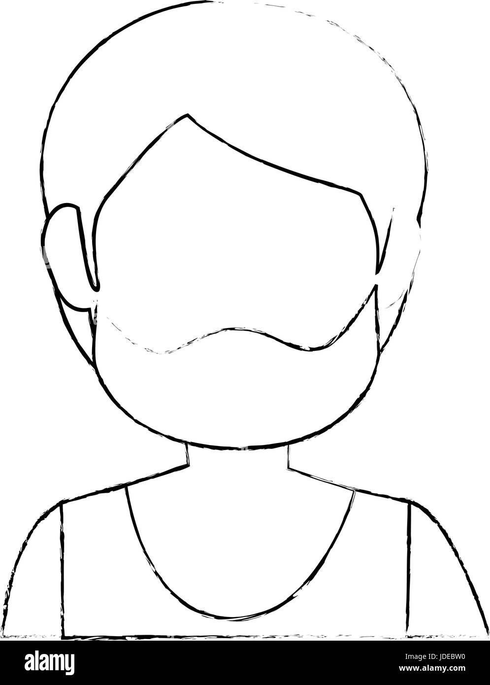 man faceless head Stock Vector Image & Art - Alamy