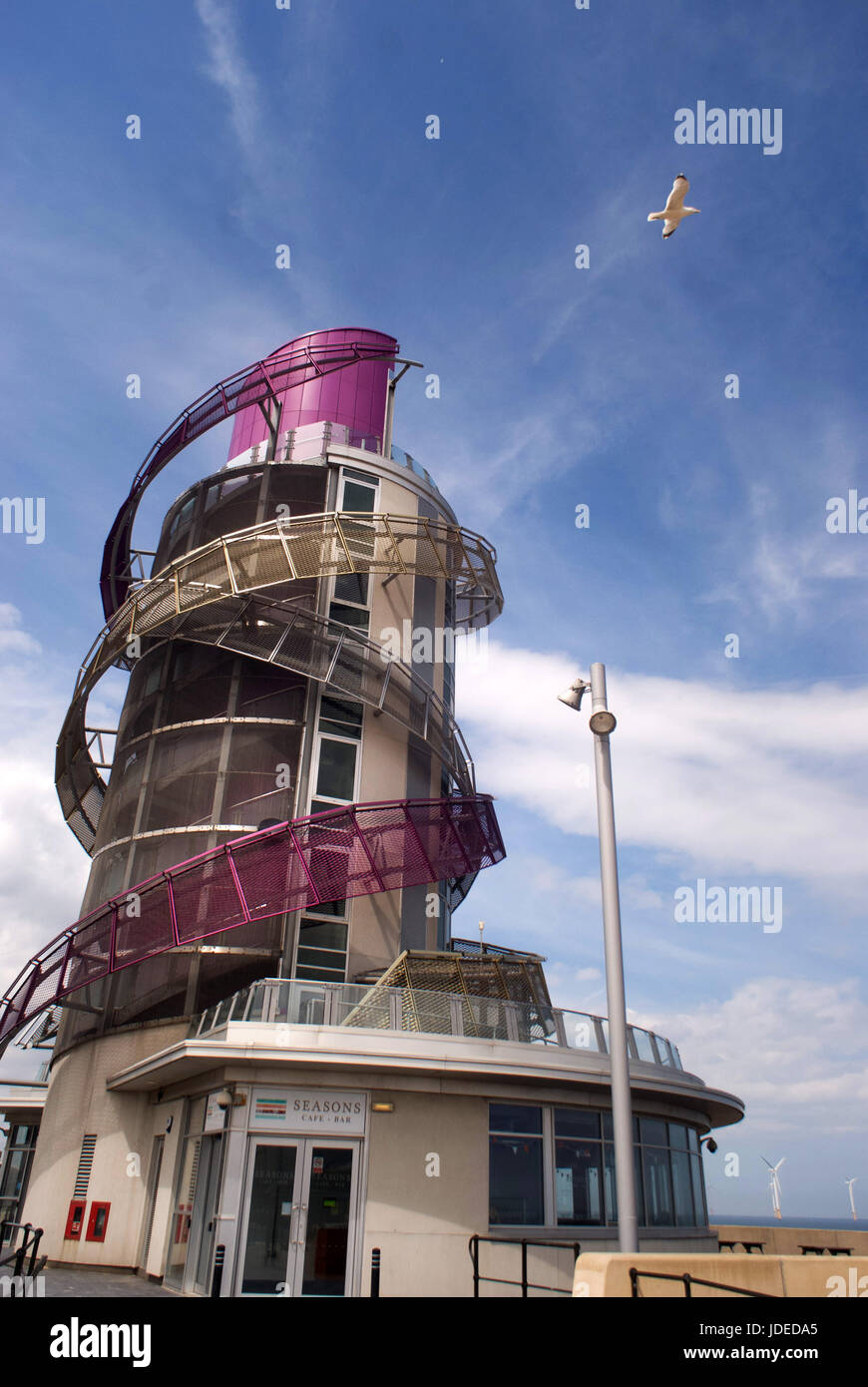 Redcar Beacon, Redcar, Cleveland Stock Photo - Alamy
