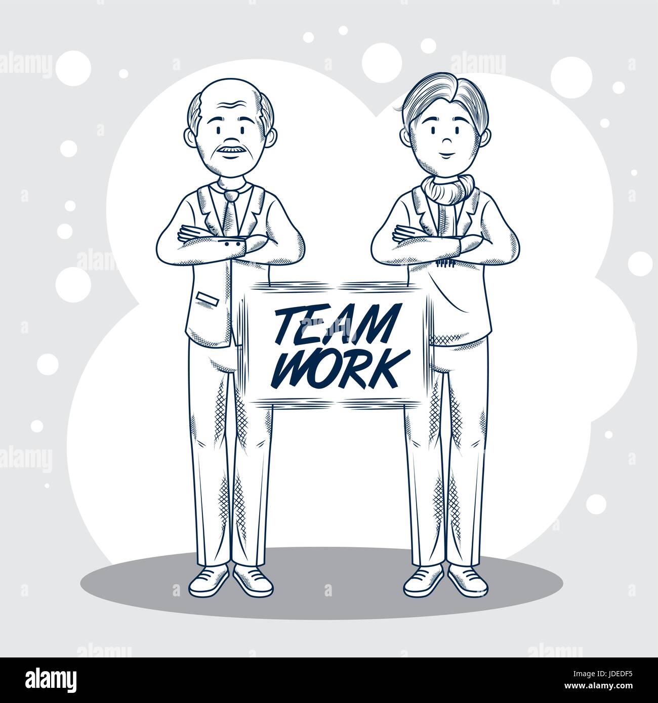 Hand drawn people design Stock Vector Image & Art - Alamy
