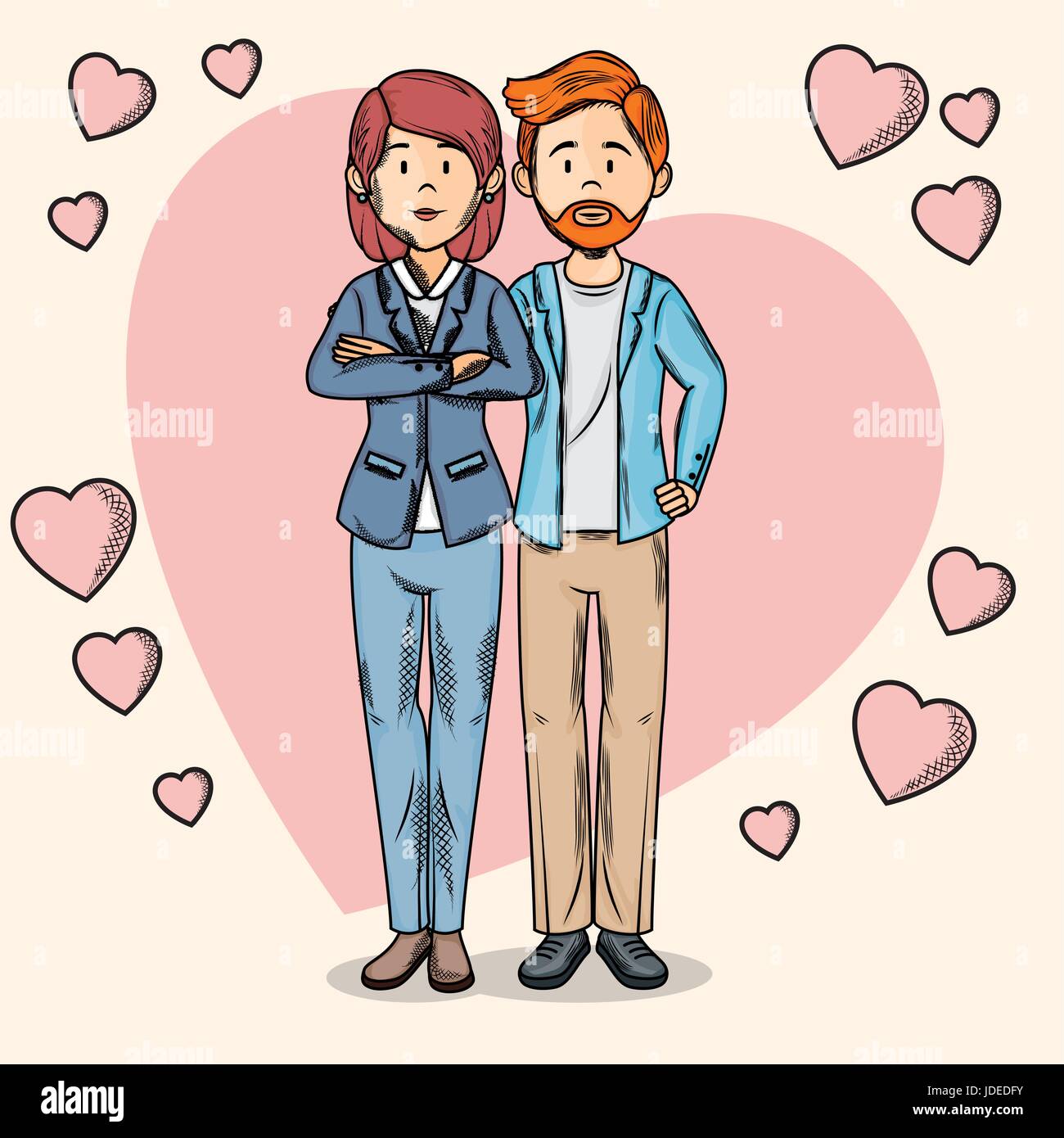 Hand drawn people design Stock Vector Image & Art - Alamy