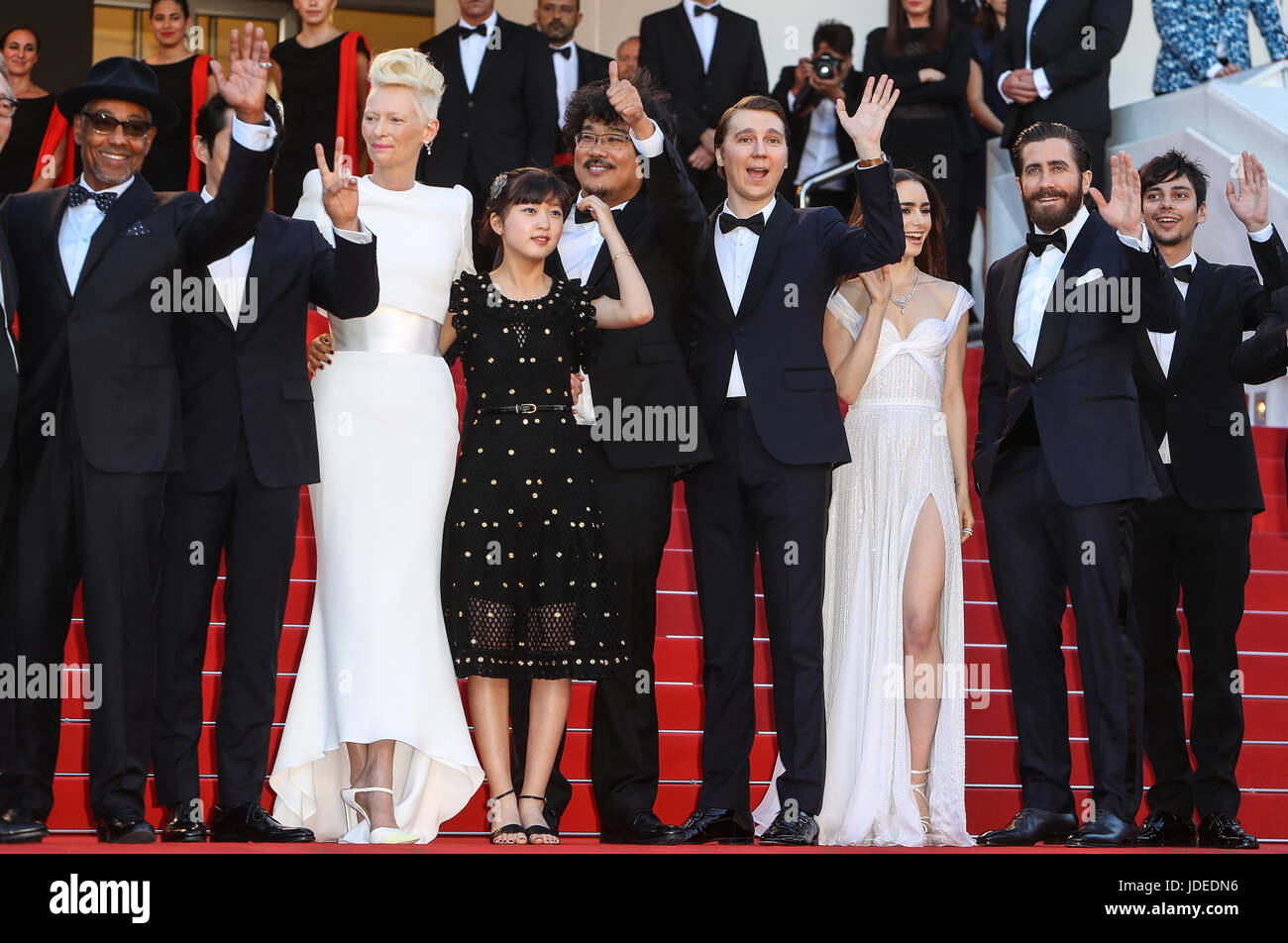 70th annual Cannes Film Festival - 'Okja' - Premiere Featuring: Byun ...
