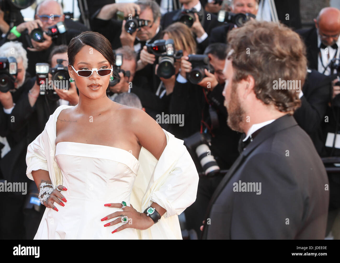 70th Cannes Film Festival - "Okja" - Red Carpet Featuring: Rihanna ...
