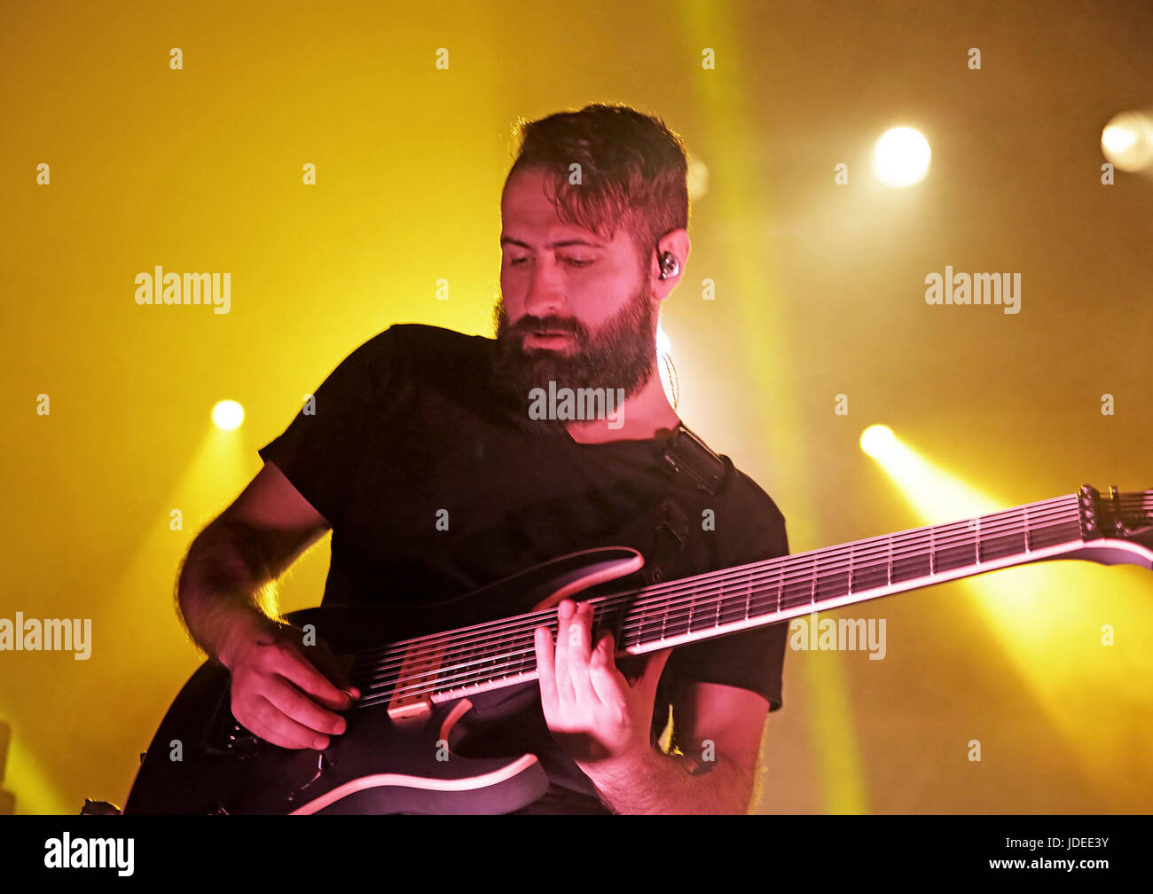 Periphery performing at Manchester O2 Ritz Featuring: Periphery, Jake ...