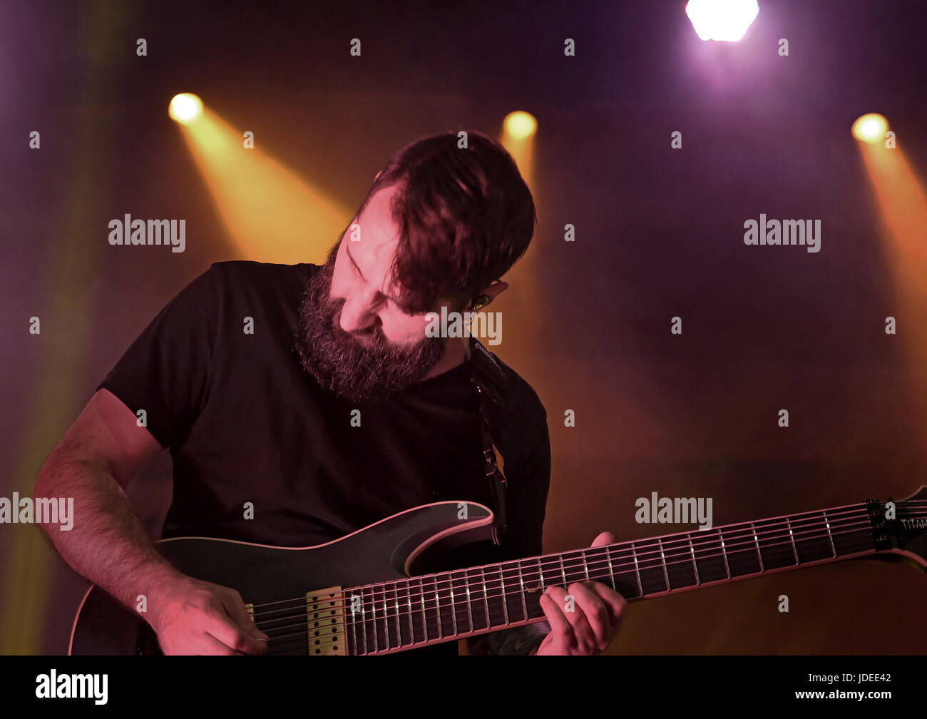 Periphery performing at Manchester O2 Ritz Featuring: Periphery, Jake ...