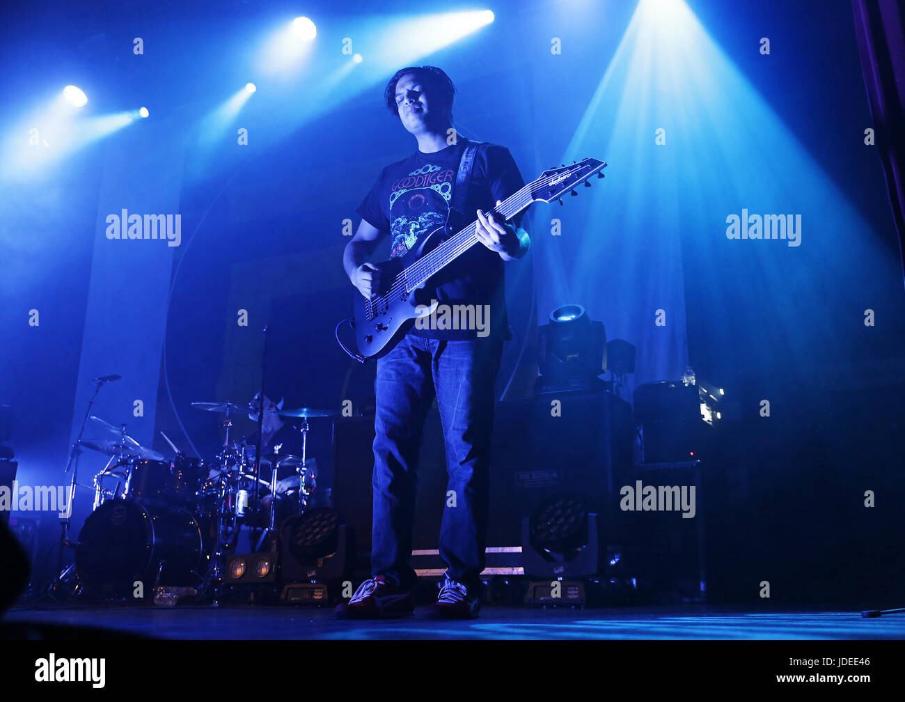 Periphery performing at Manchester O2 Ritz Featuring: Periphery, Misha ...