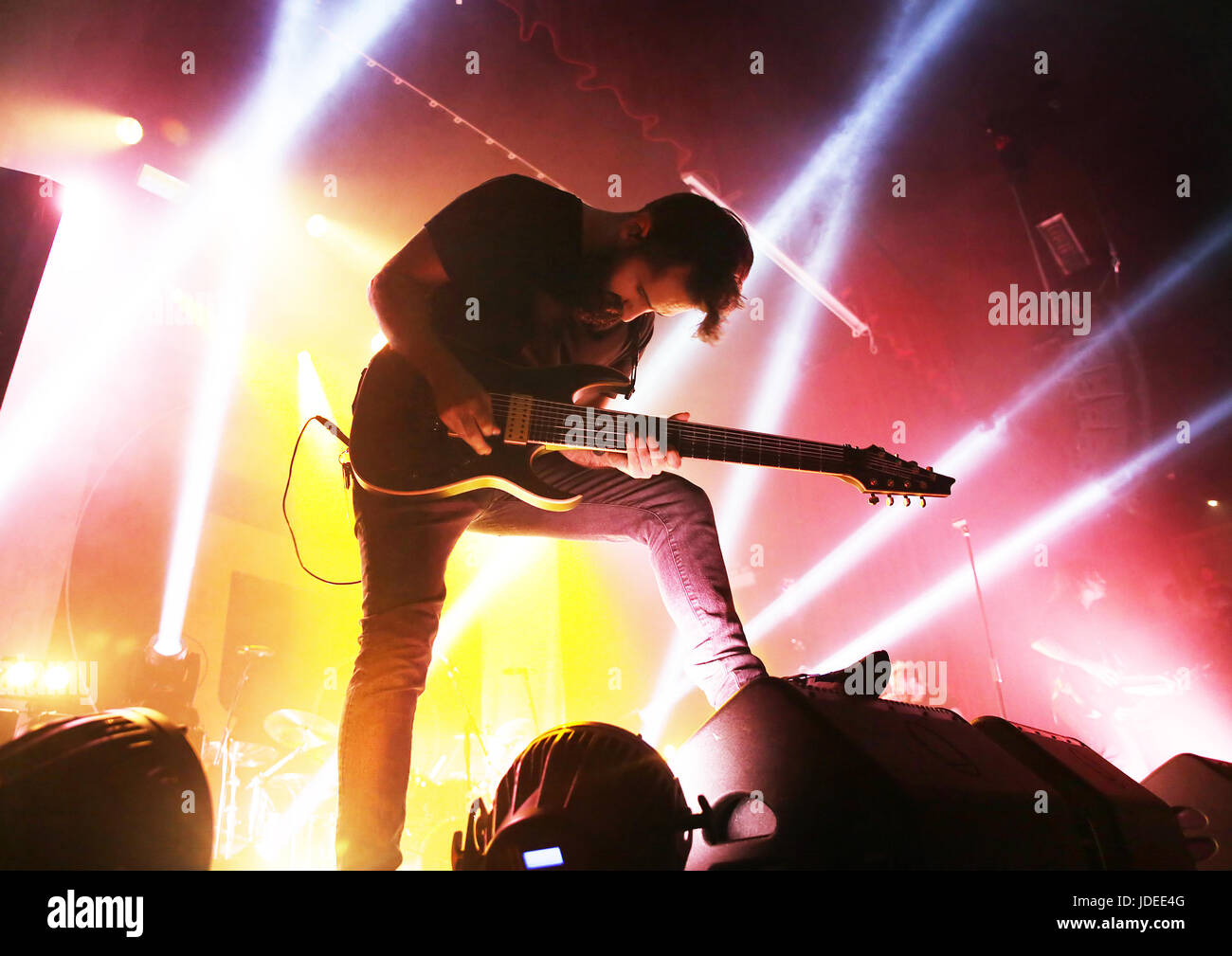 Periphery performing at Manchester O2 Ritz Featuring: Periphery, Jake ...