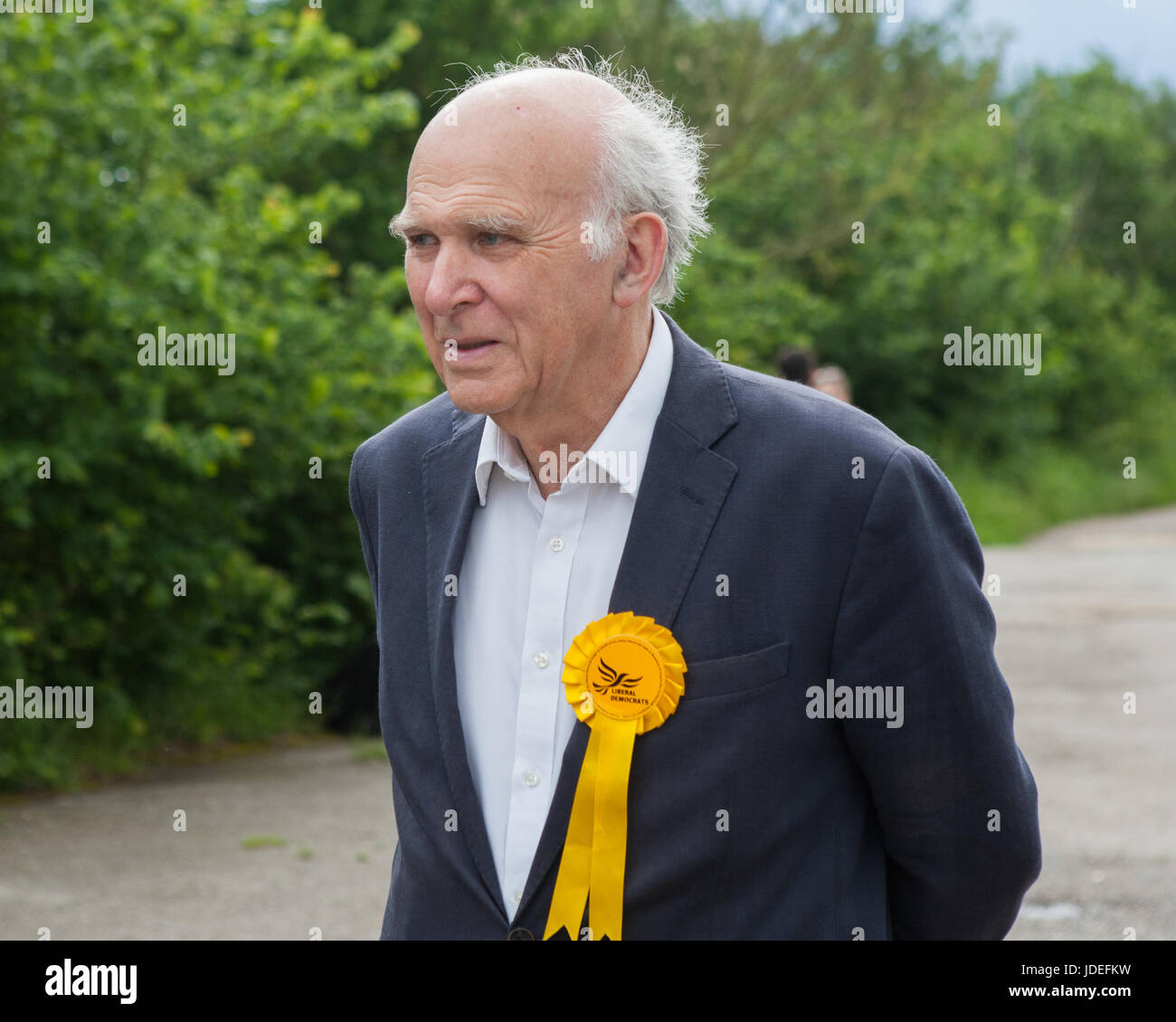Liberal Democrat Vince Cable unveils the party's General Election ...