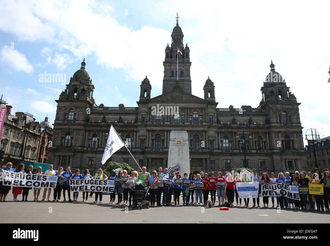 World refugee day scotland hi-res stock photography and images - Alamy