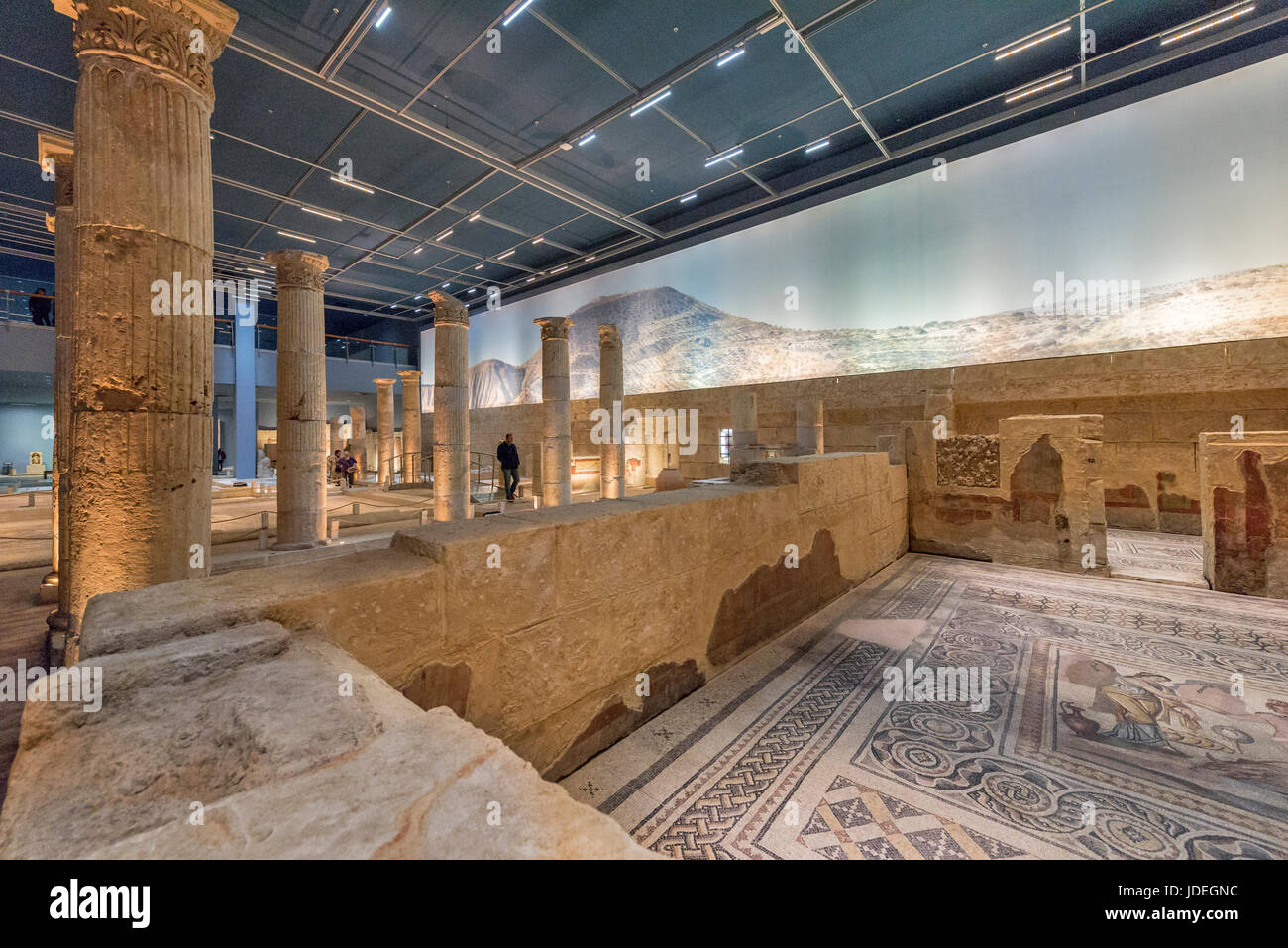 Zeugma mosaic museum hi-res stock photography and images - Alamy