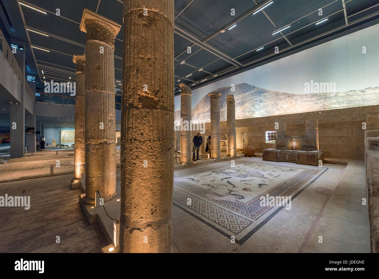 Zeugma mosaic museum hi-res stock photography and images - Alamy