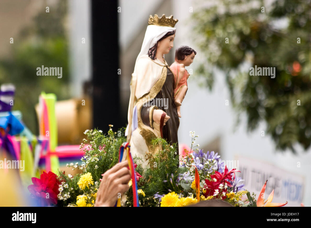 Virgin mary virgen maria hi-res stock photography and images - Alamy