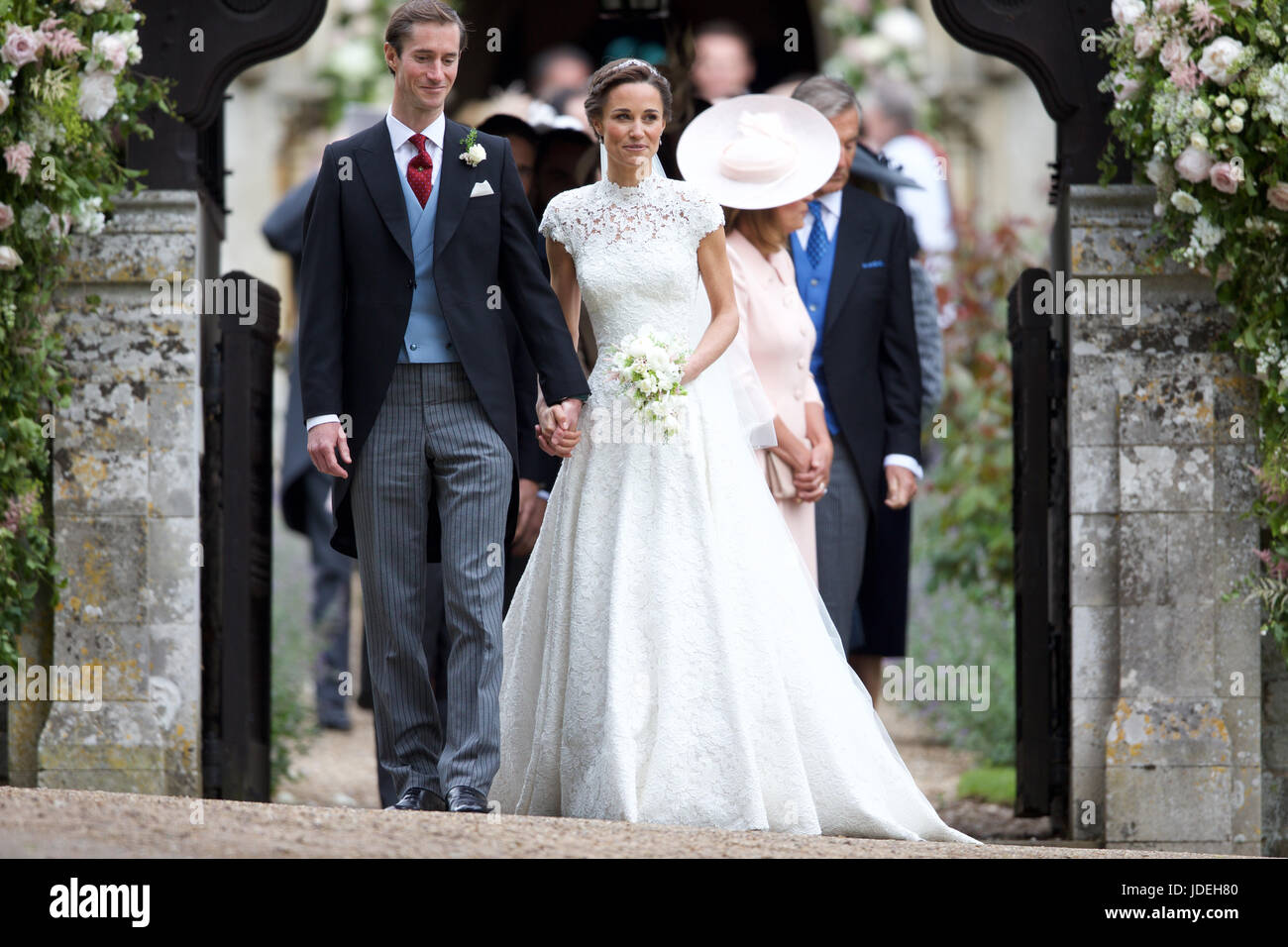 The wedding of Pippa Middleton and James Matthews at St Mark's Church ...