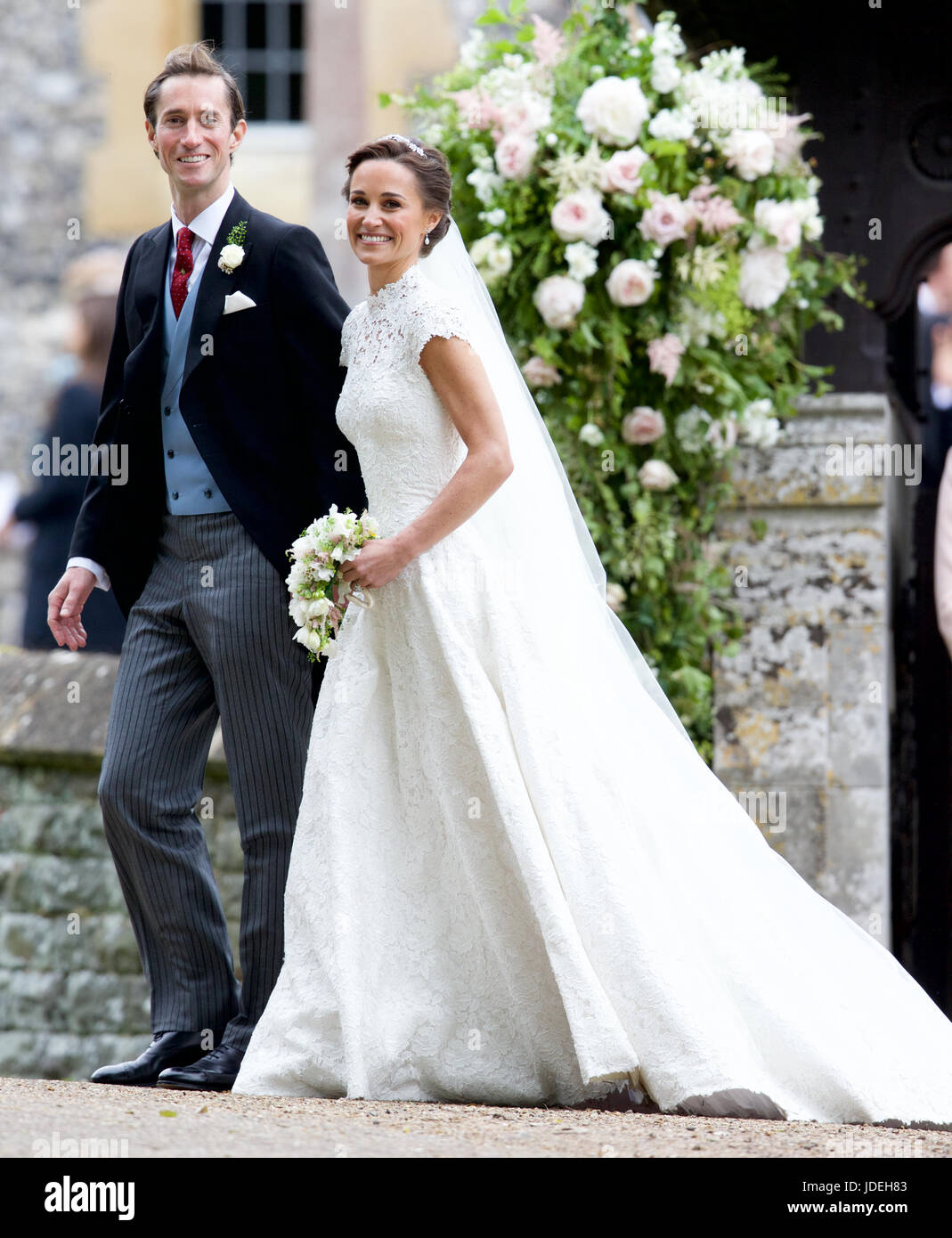 Jaime Marks Wedding Pippa Middleton Arrives For Her Wedding To James