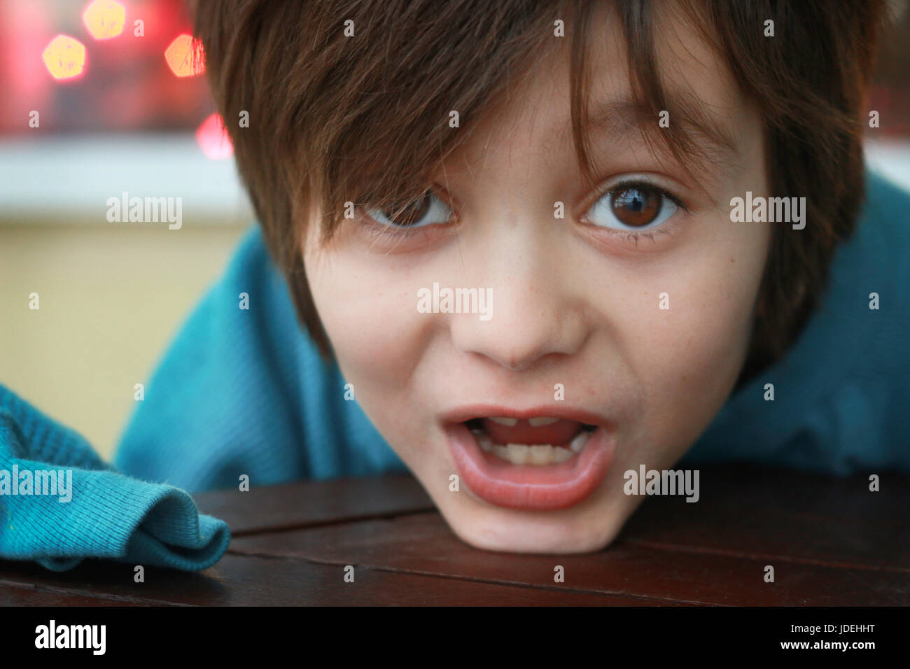 Children mouth open hi-res stock photography and images - Alamy