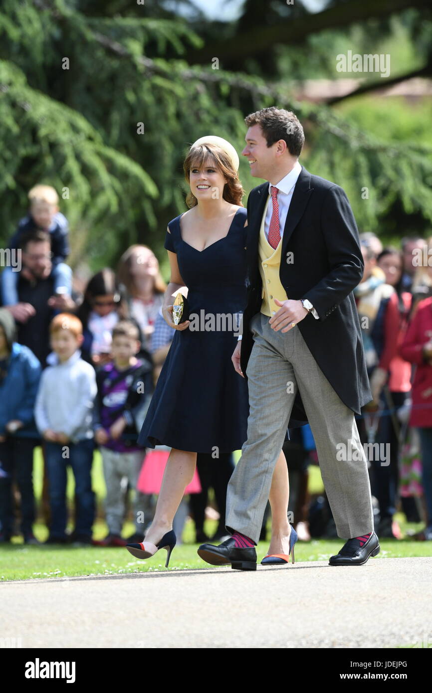 The wedding of Pippa Middleton and James Matthews at St Mark's Church ...
