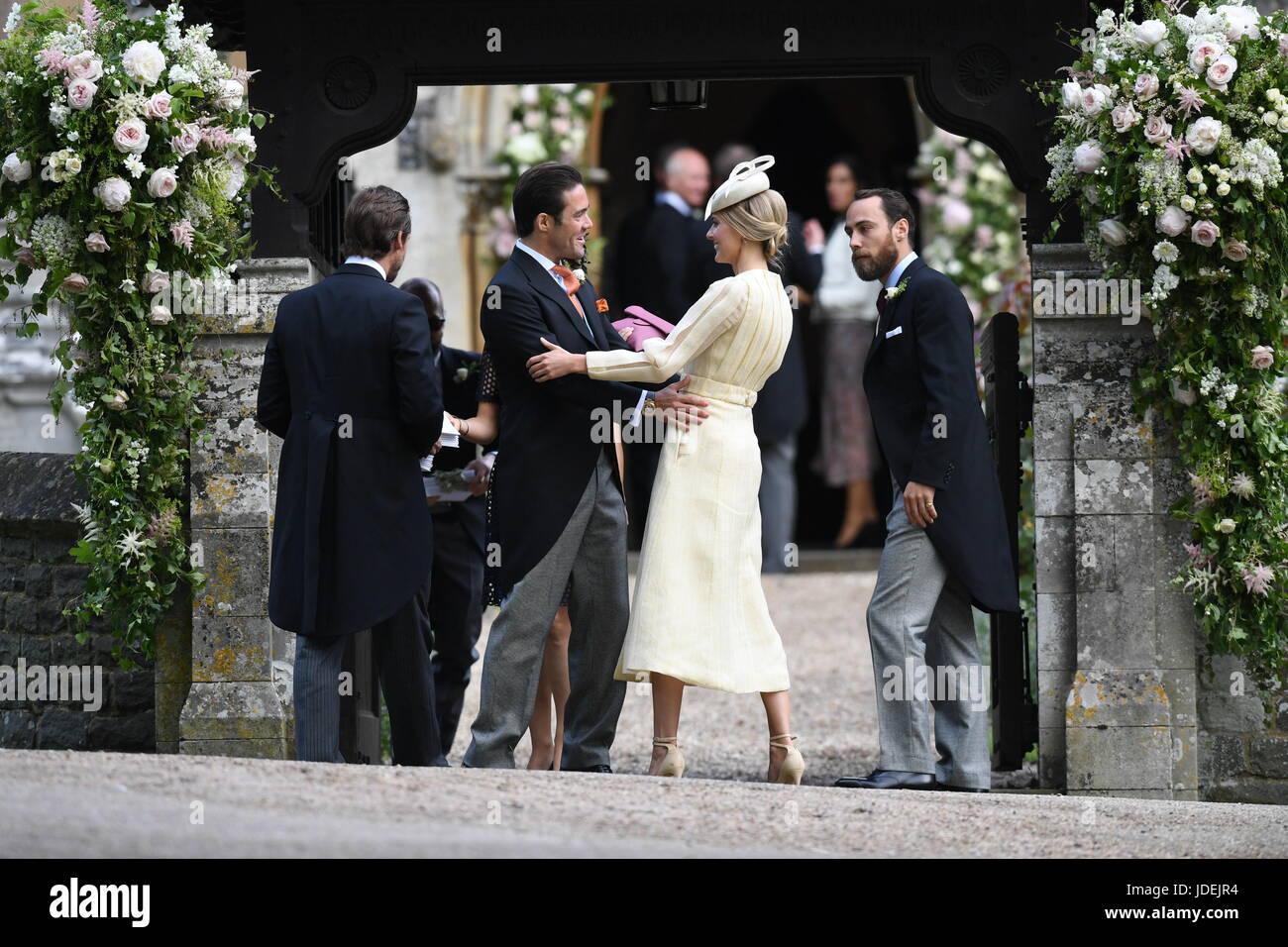 The wedding of Pippa Middleton and James Matthews at St Mark's Church ...
