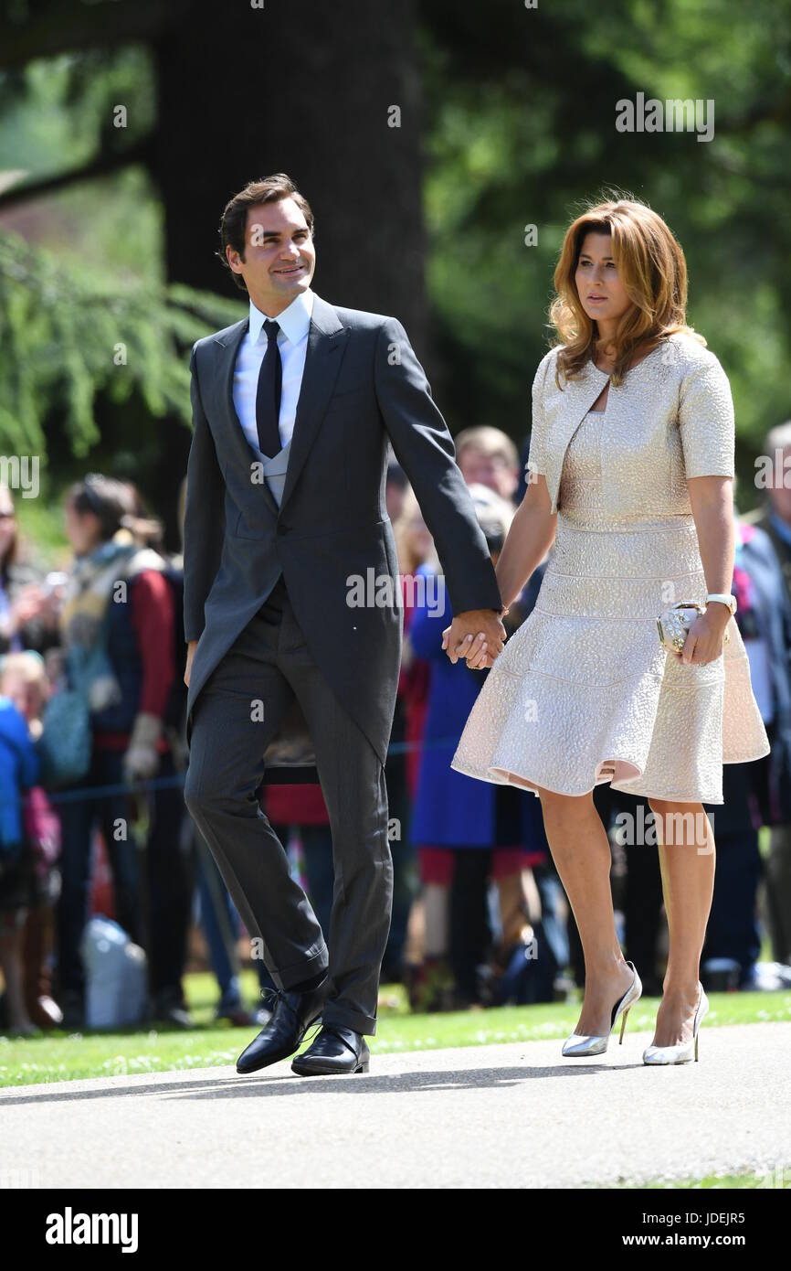 The wedding of Pippa Middleton and James Matthews at St Mark's Church ...