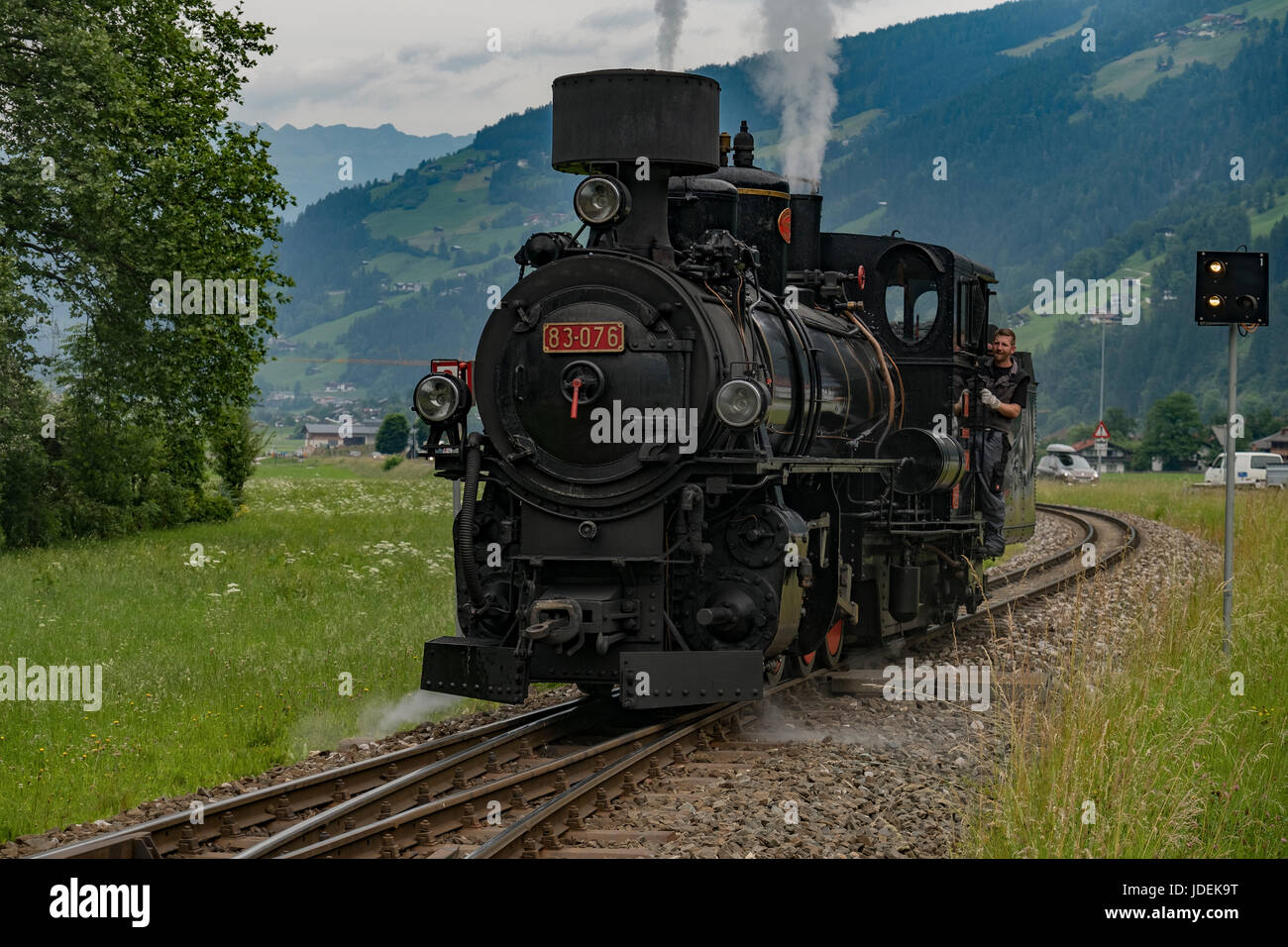 Train in austria hi-res stock photography and images - Alamy