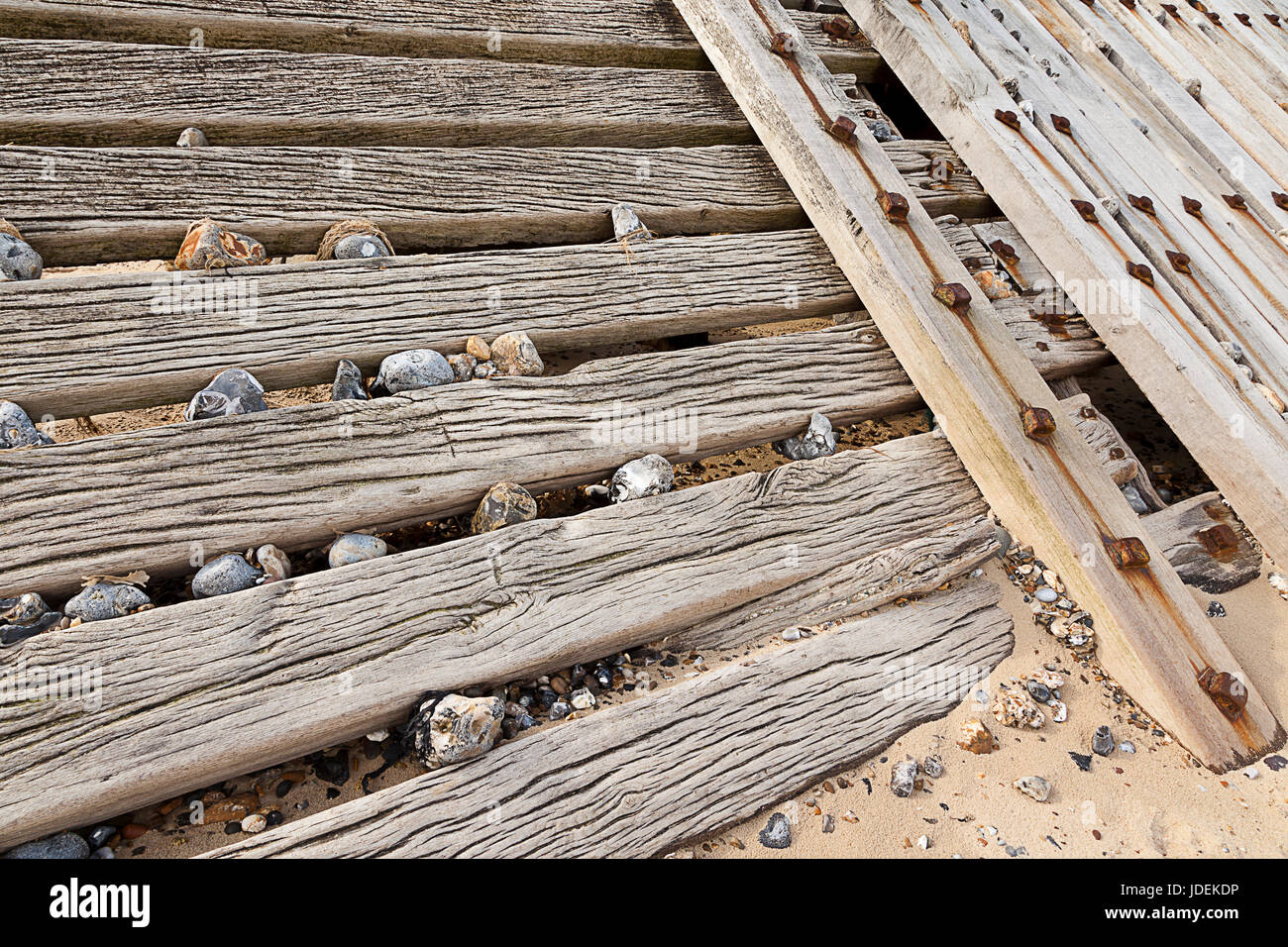 Wooden Sea Defences High Resolution Stock Photography and Images - Alamy