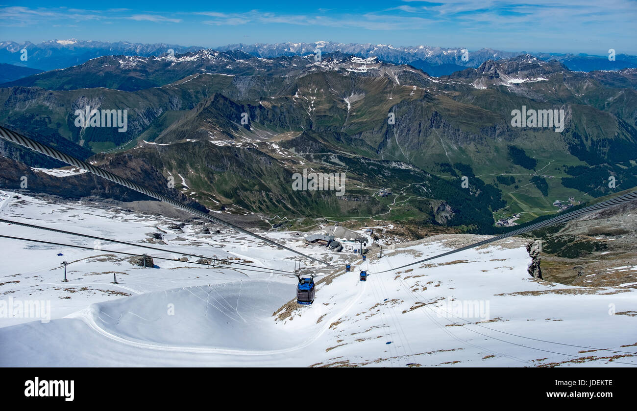 Views of the Hintertux Glacier Stock Photo - Alamy