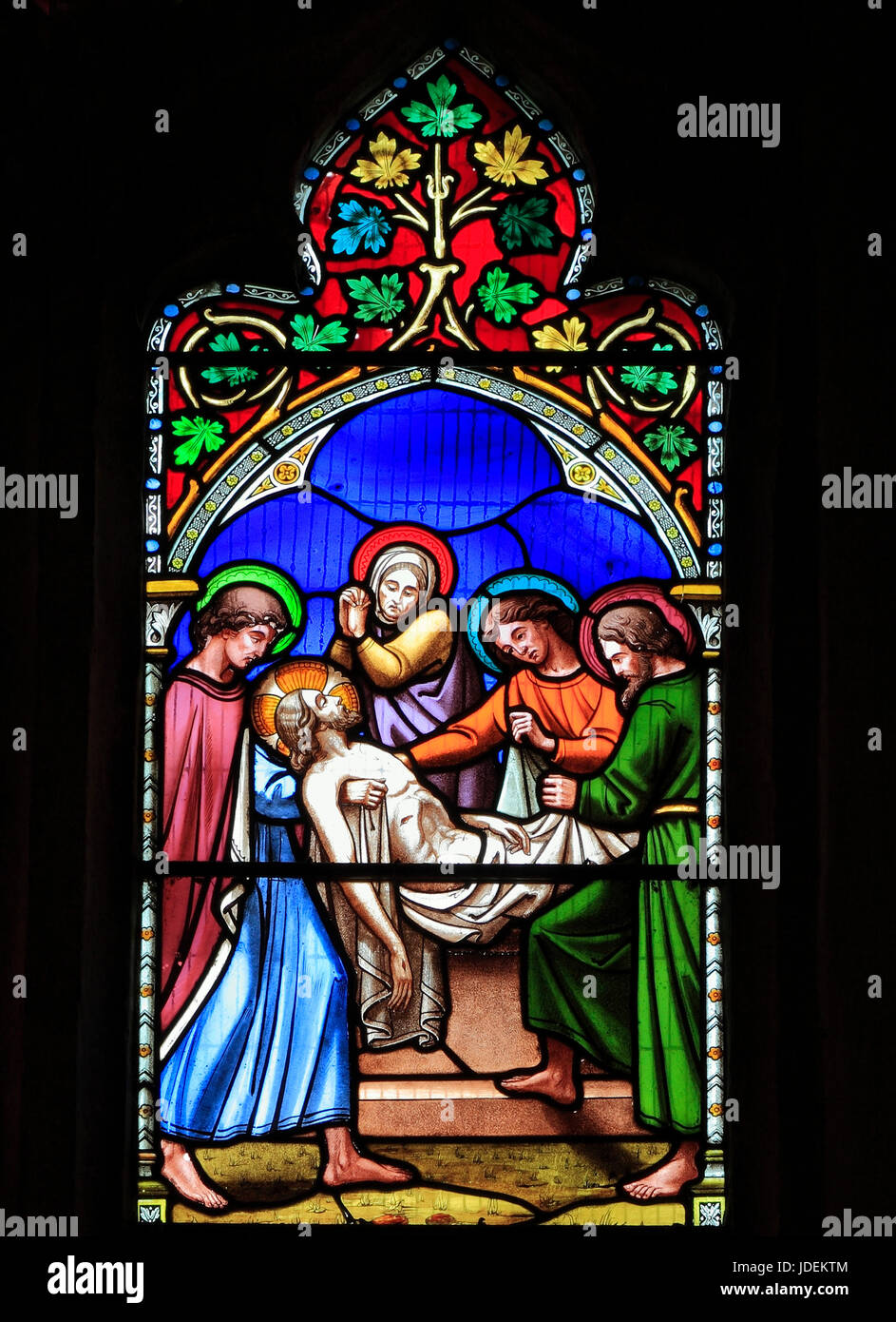 Easter Stained Glass