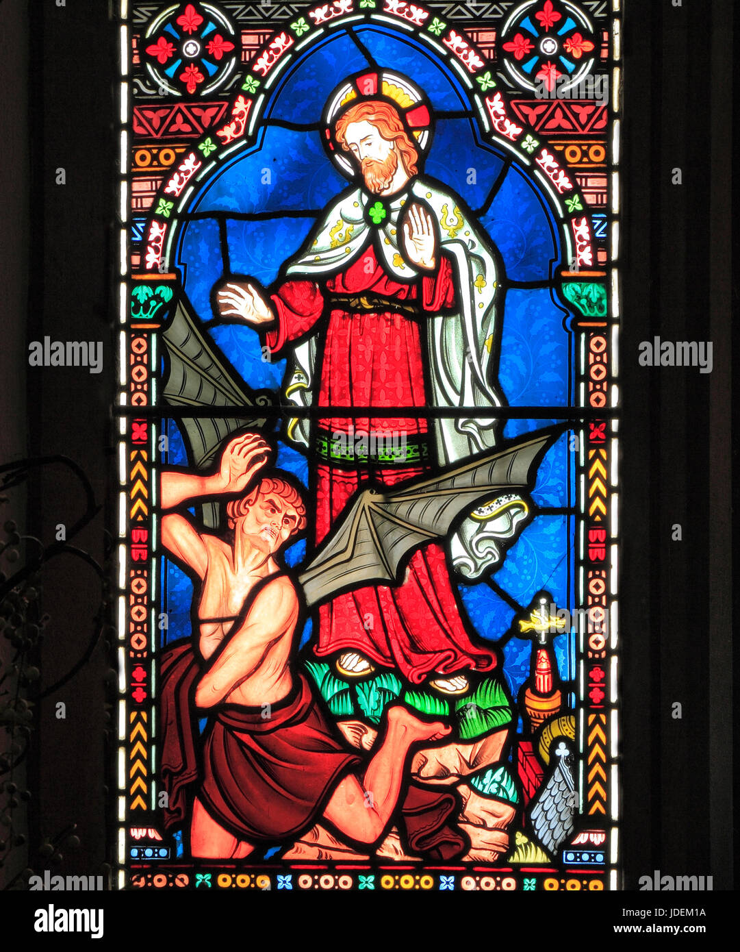 Huge Stained Glass Hazbin Hotel Lucifer Pin Informa Mk