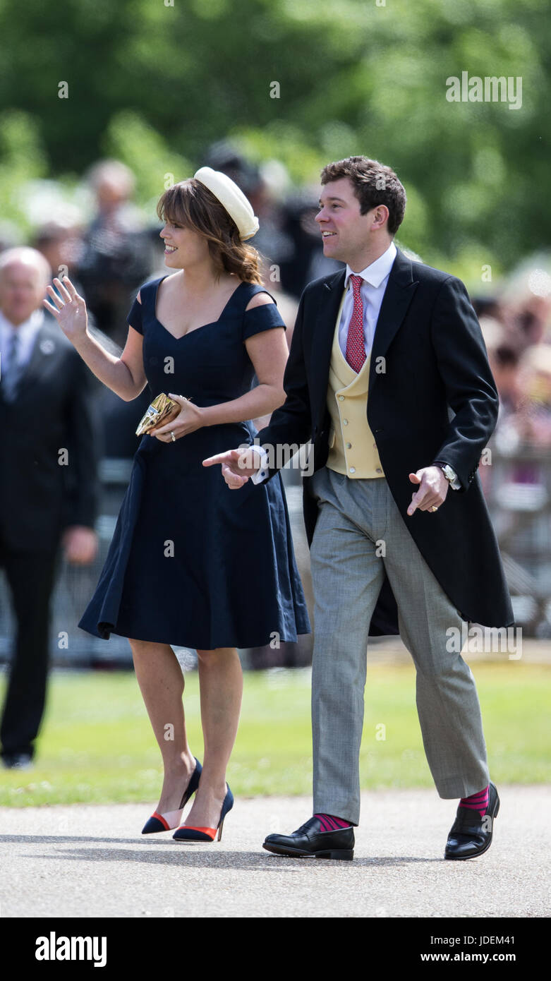 The wedding of Pippa Middleton and James Matthews at St. Mark's Church ...