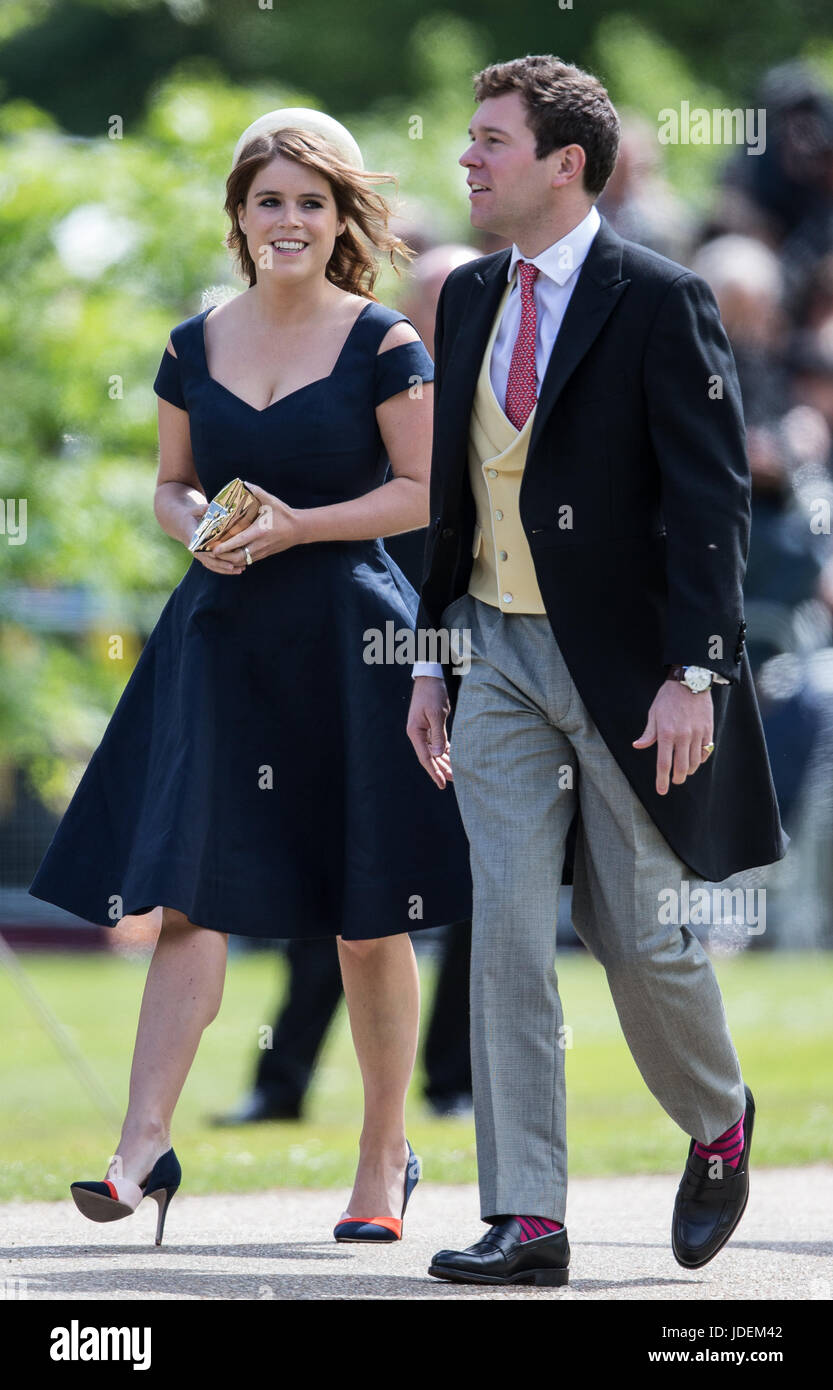 The wedding of Pippa Middleton and James Matthews at St. Mark's Church ...