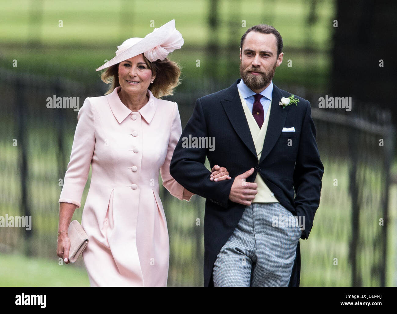 The wedding of Pippa Middleton and James Matthews at St. Mark's Church ...