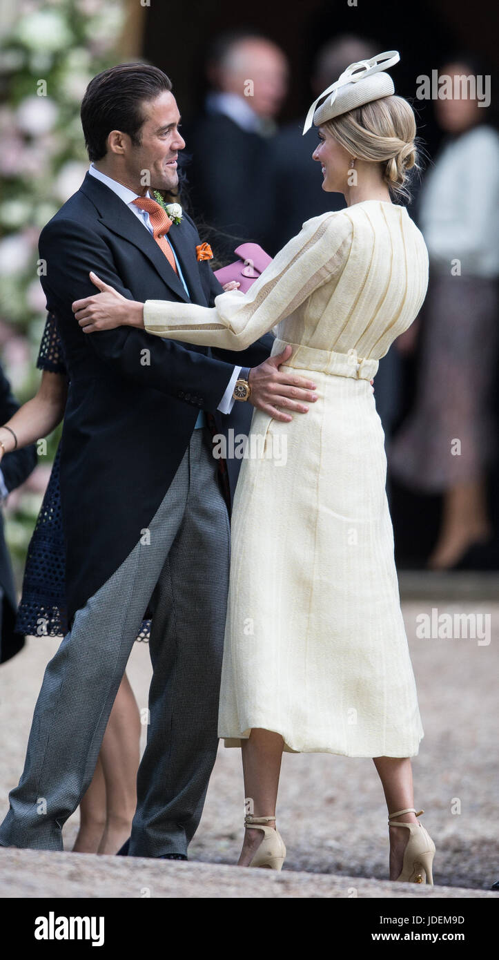The wedding of Pippa Middleton and James Matthews at St. Mark's Church ...