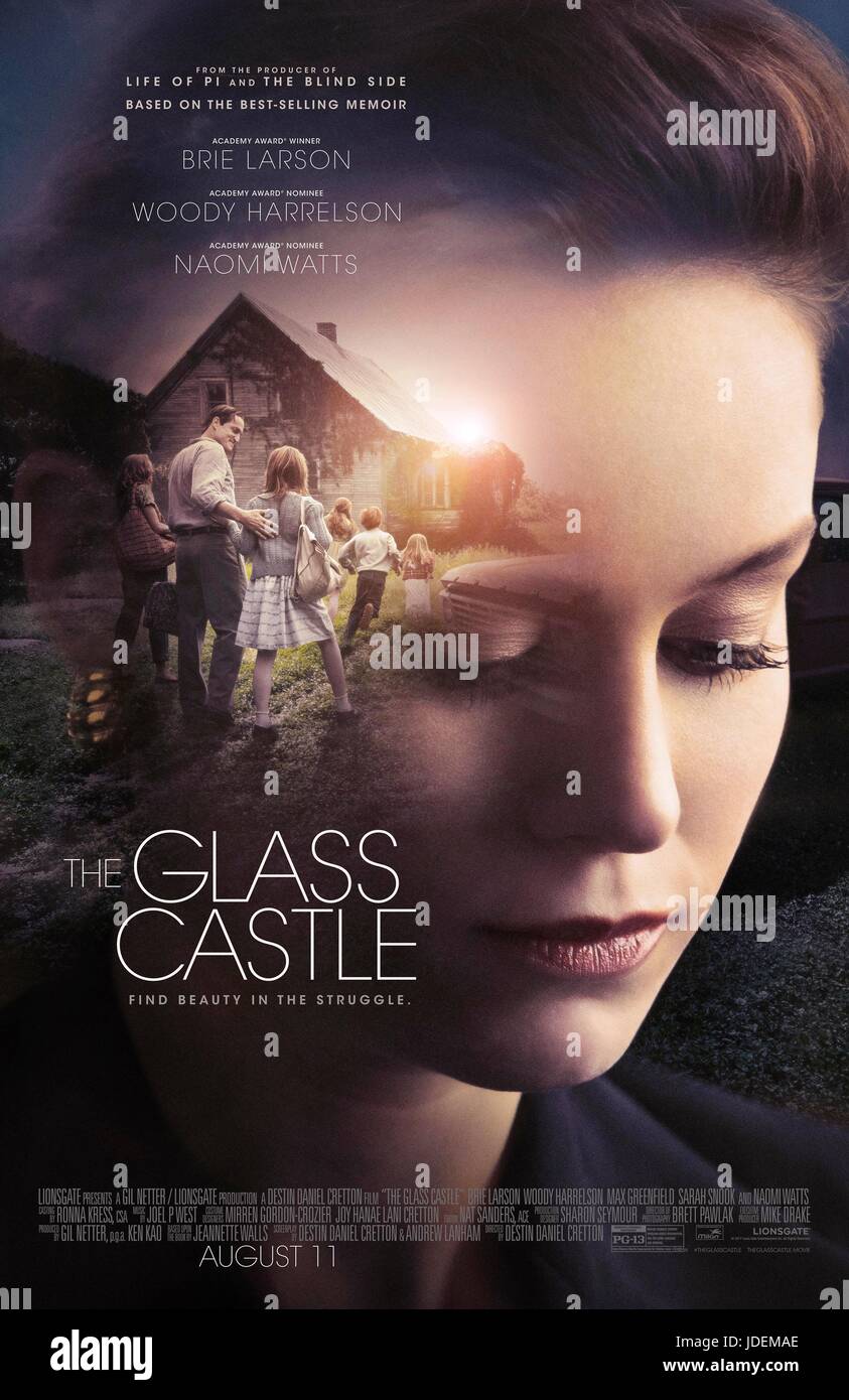 RELEASE DATE: August 11, 2017 TITLE: The Glass Castle STUDIO: DIRECTOR ...