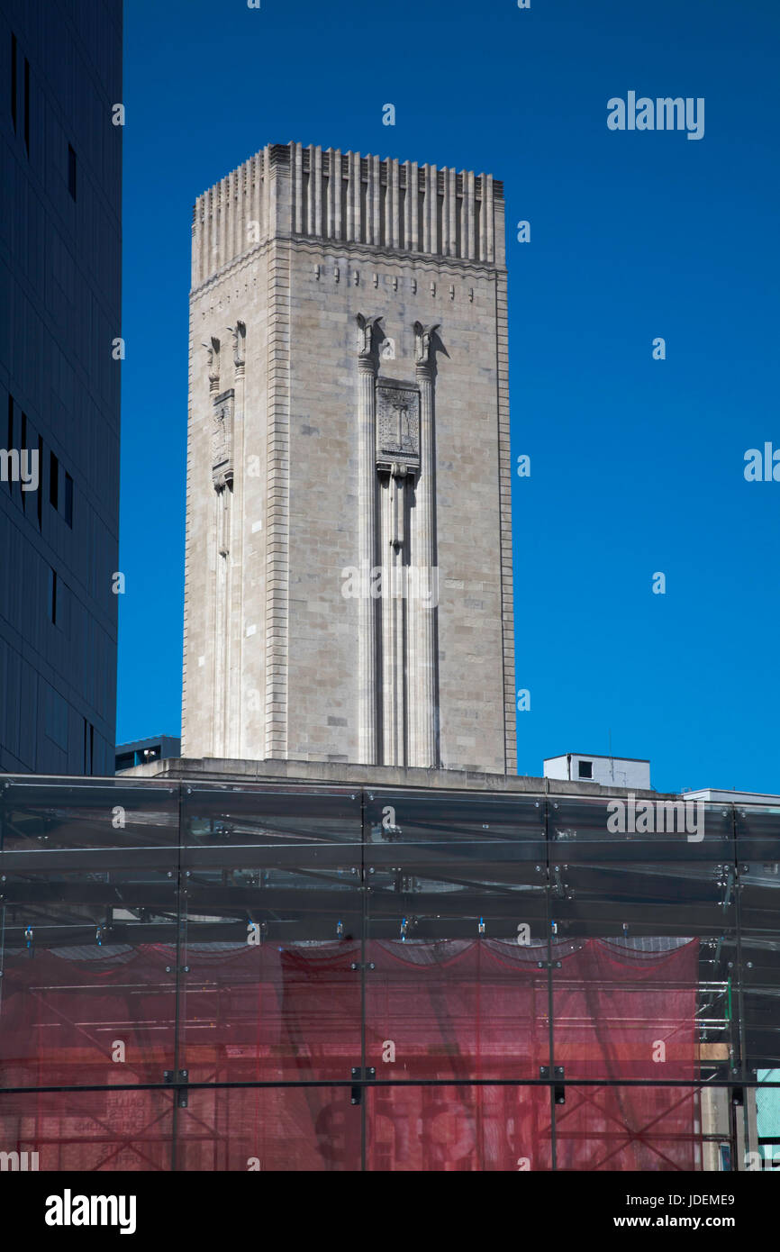 Georges Dock Building Art Deco ventilation shaft for The Queens Tunnel ...