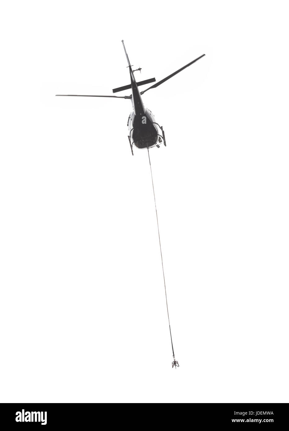 Silhouette helicopter flying on Cut Out Stock Images & Pictures - Alamy