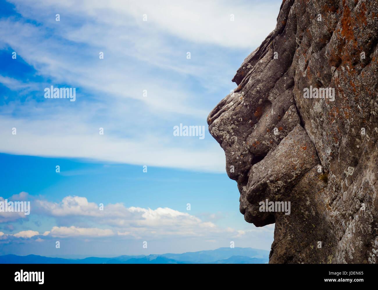 Face in nature hi-res stock photography and images - Alamy