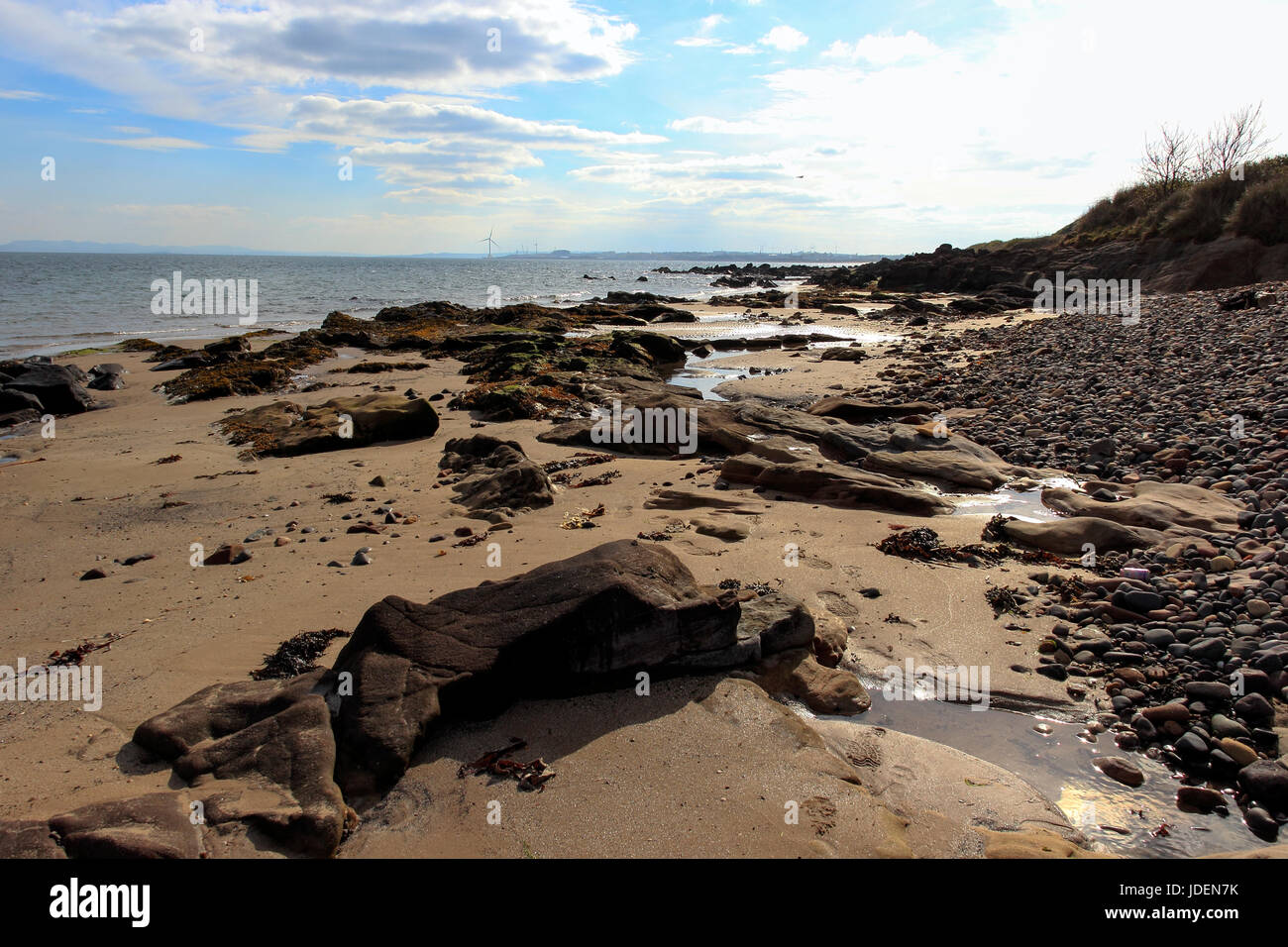Largo Bay, Lower Largo, Scotland, UK Stock Photo - Alamy