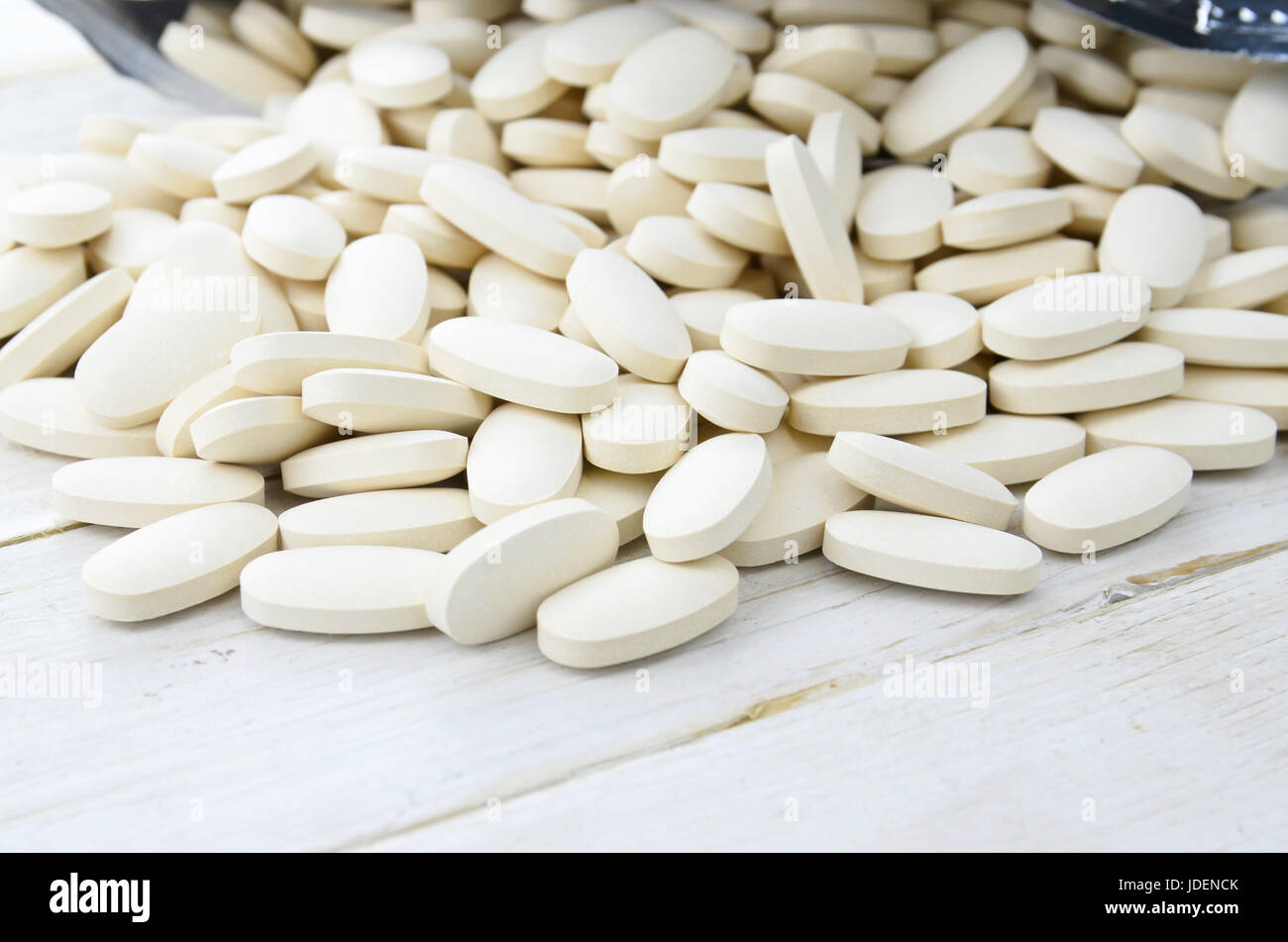 Beef tablets supplements using by bodybuilders Stock Photo - Alamy