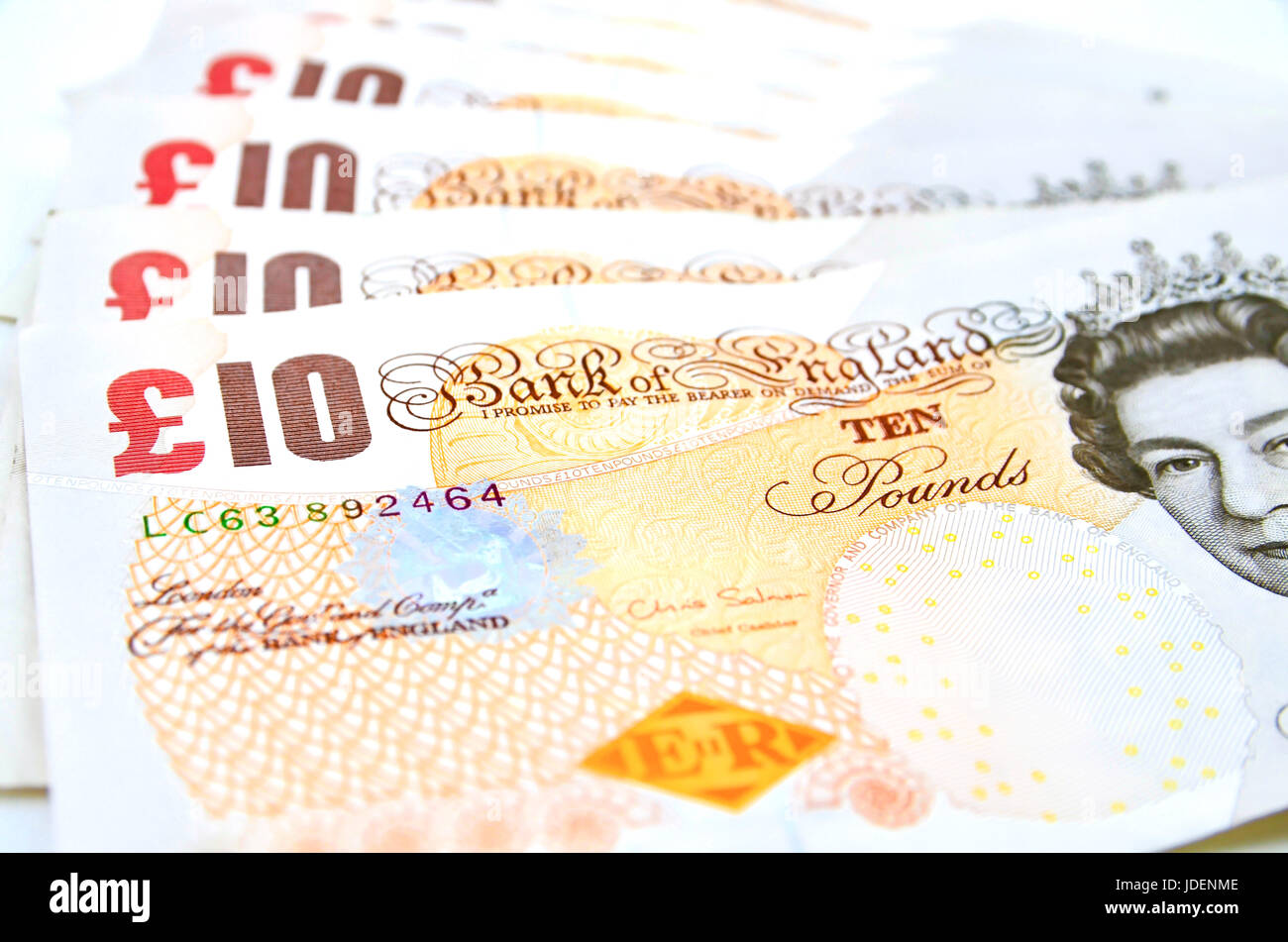 British pounds on white background Stock Photo - Alamy