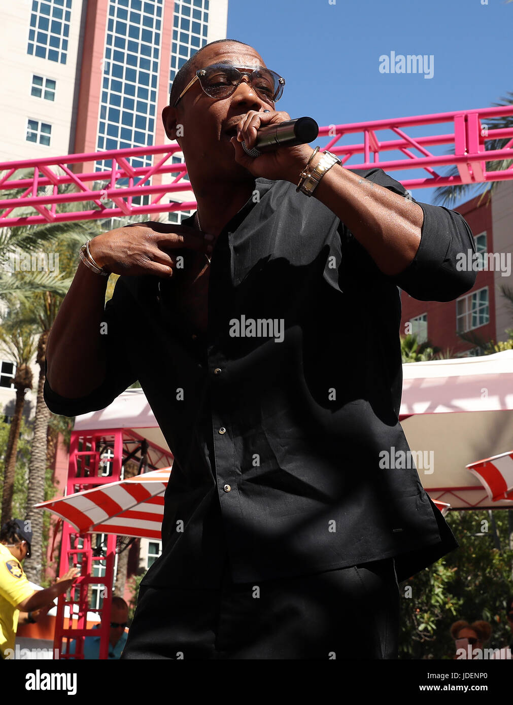 Ja Rule performs live at Flamingo Go Pool Featuring: Ja Rule Where: Las ...