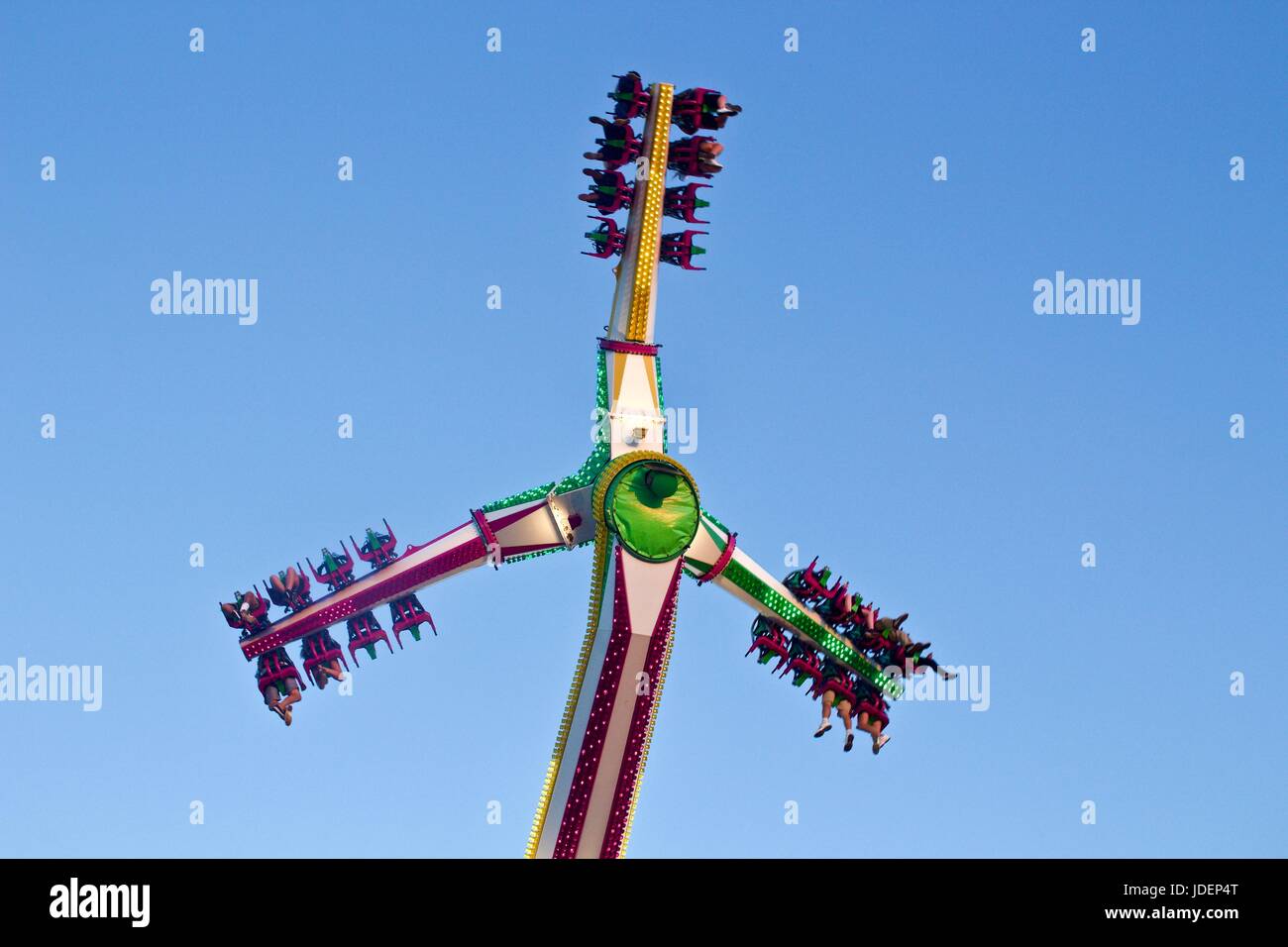 Carnival ride spinning hi-res stock photography and images - Alamy