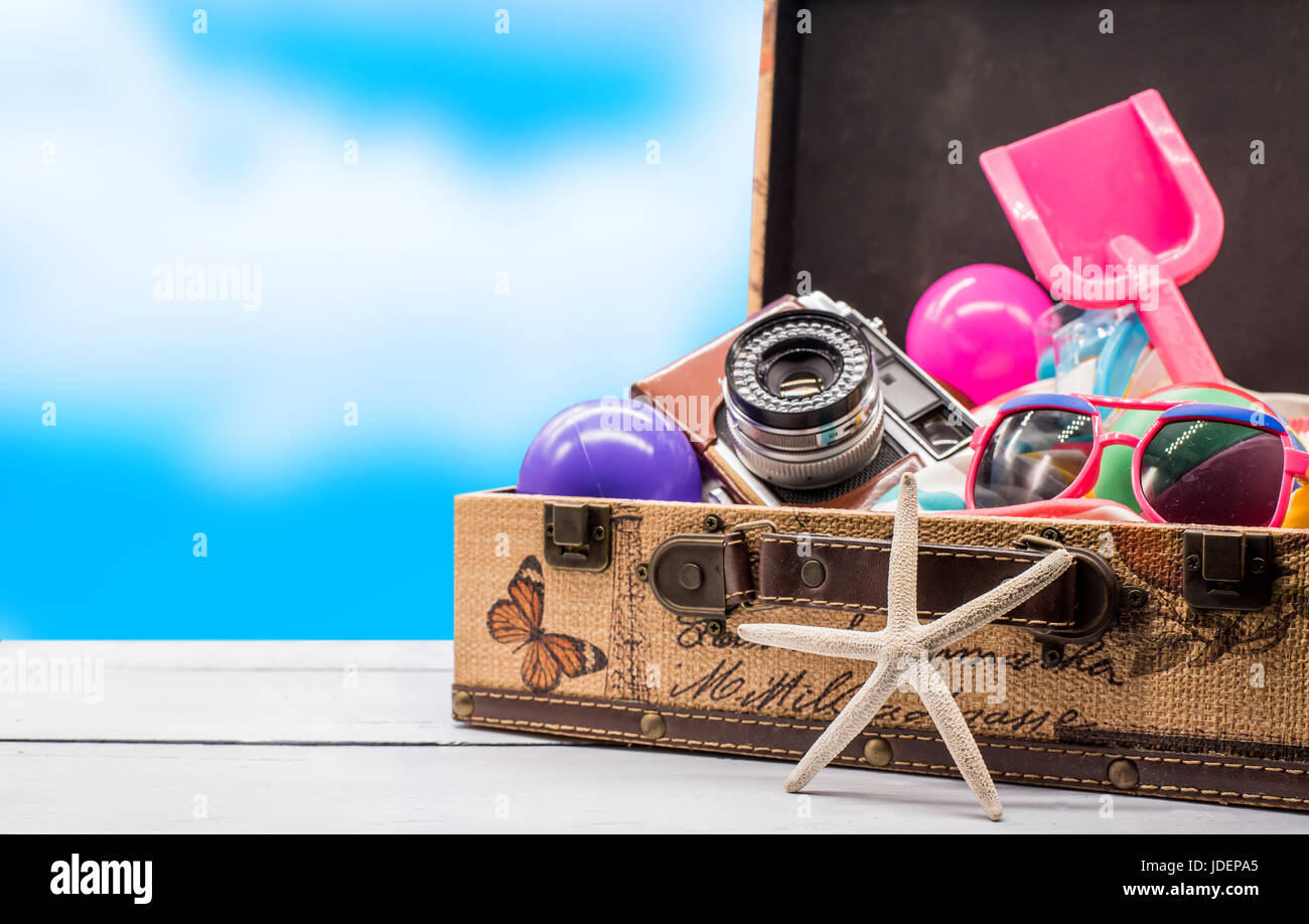 travel on summer time, relax and vacation concept Stock Photo - Alamy
