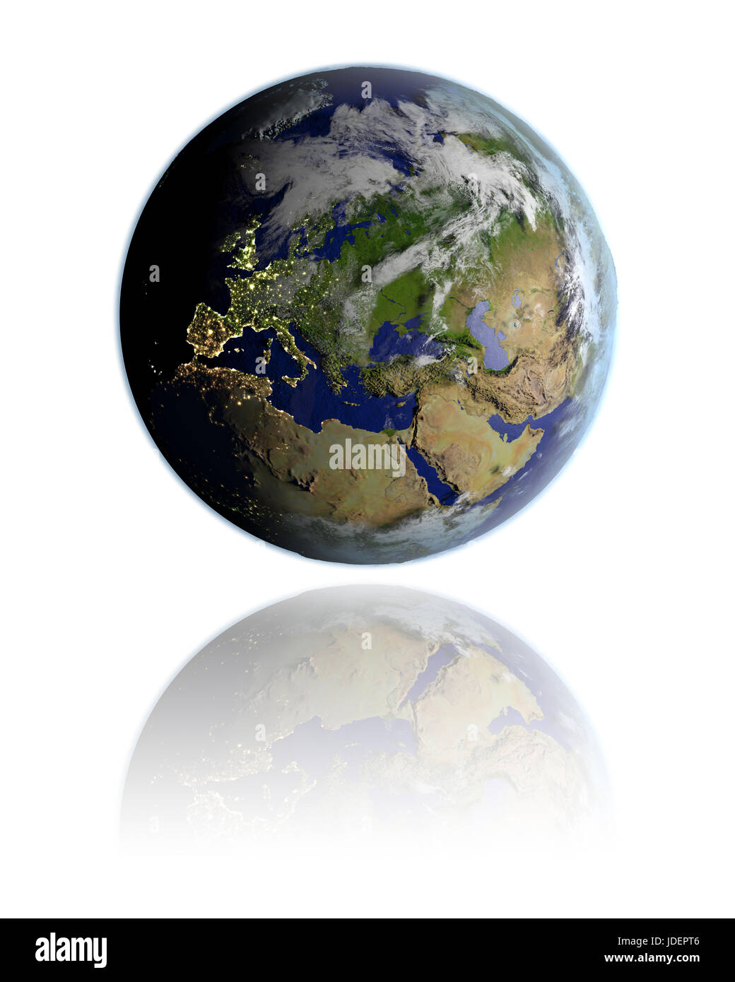 Globe facing europe High Resolution Stock Photography and Images - Alamy