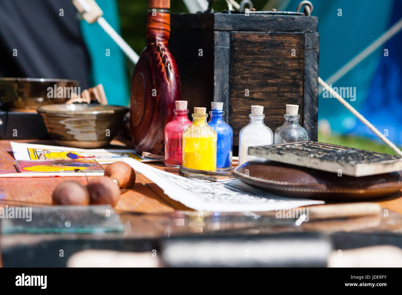 Medieval printers hi-res stock photography and images - Alamy