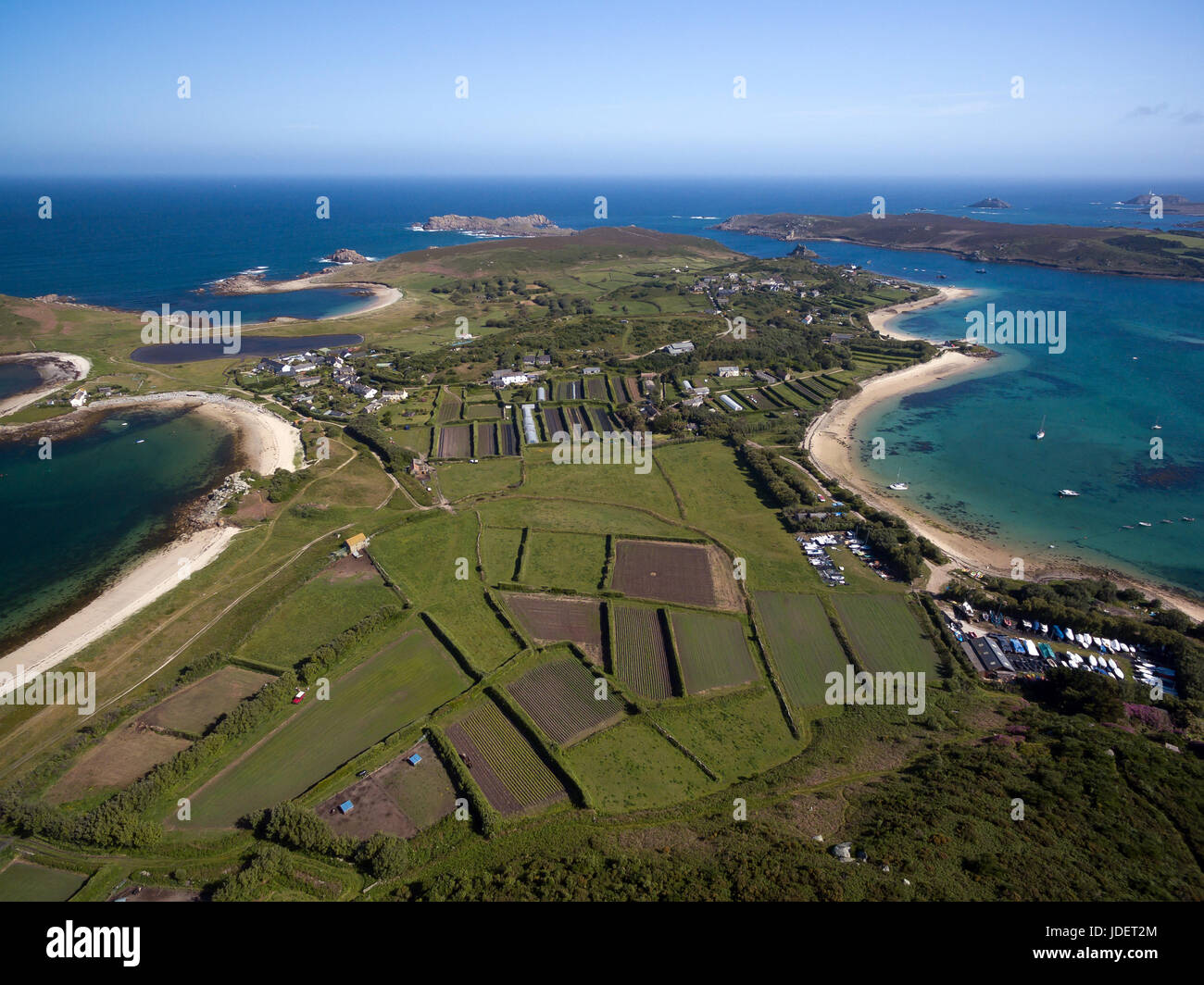The Isles Of Scilly Aerial High Resolution Stock Photography and Images ...