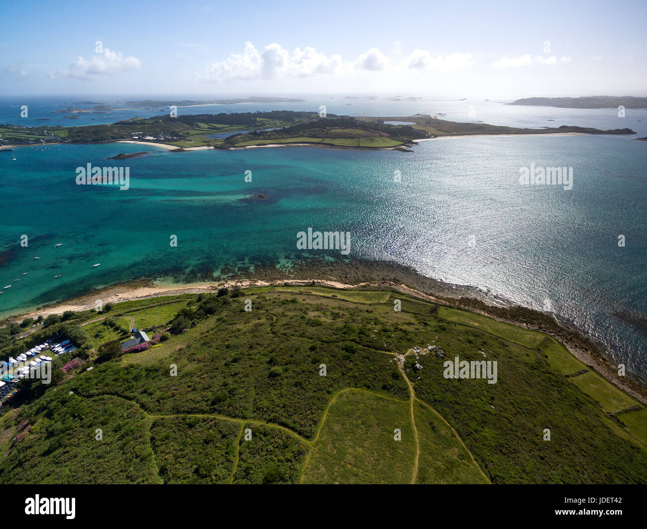 The Isles Of Scilly Aerial High Resolution Stock Photography and Images ...