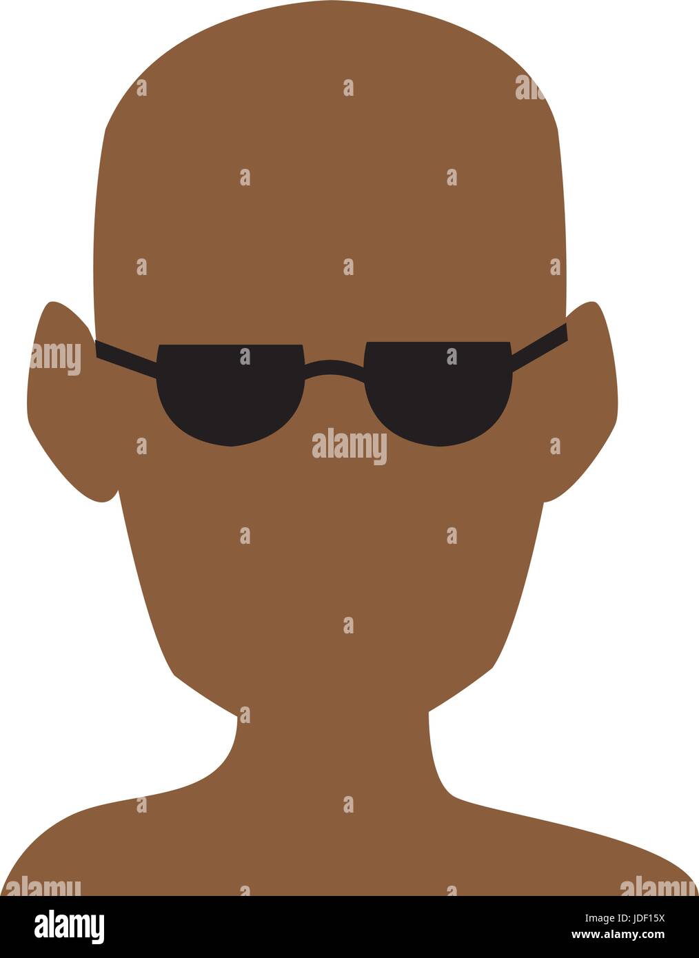 Head and shoulder of man Stock Vector Images - Alamy