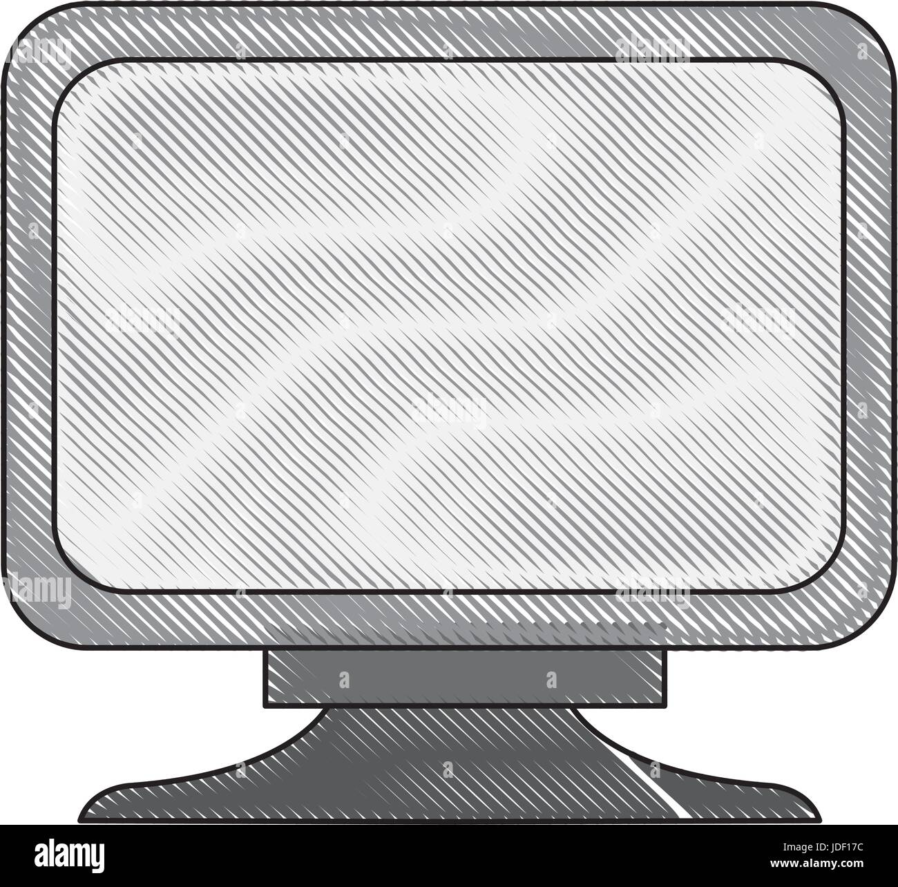 screen monitor device technology icon Stock Vector Image & Art - Alamy