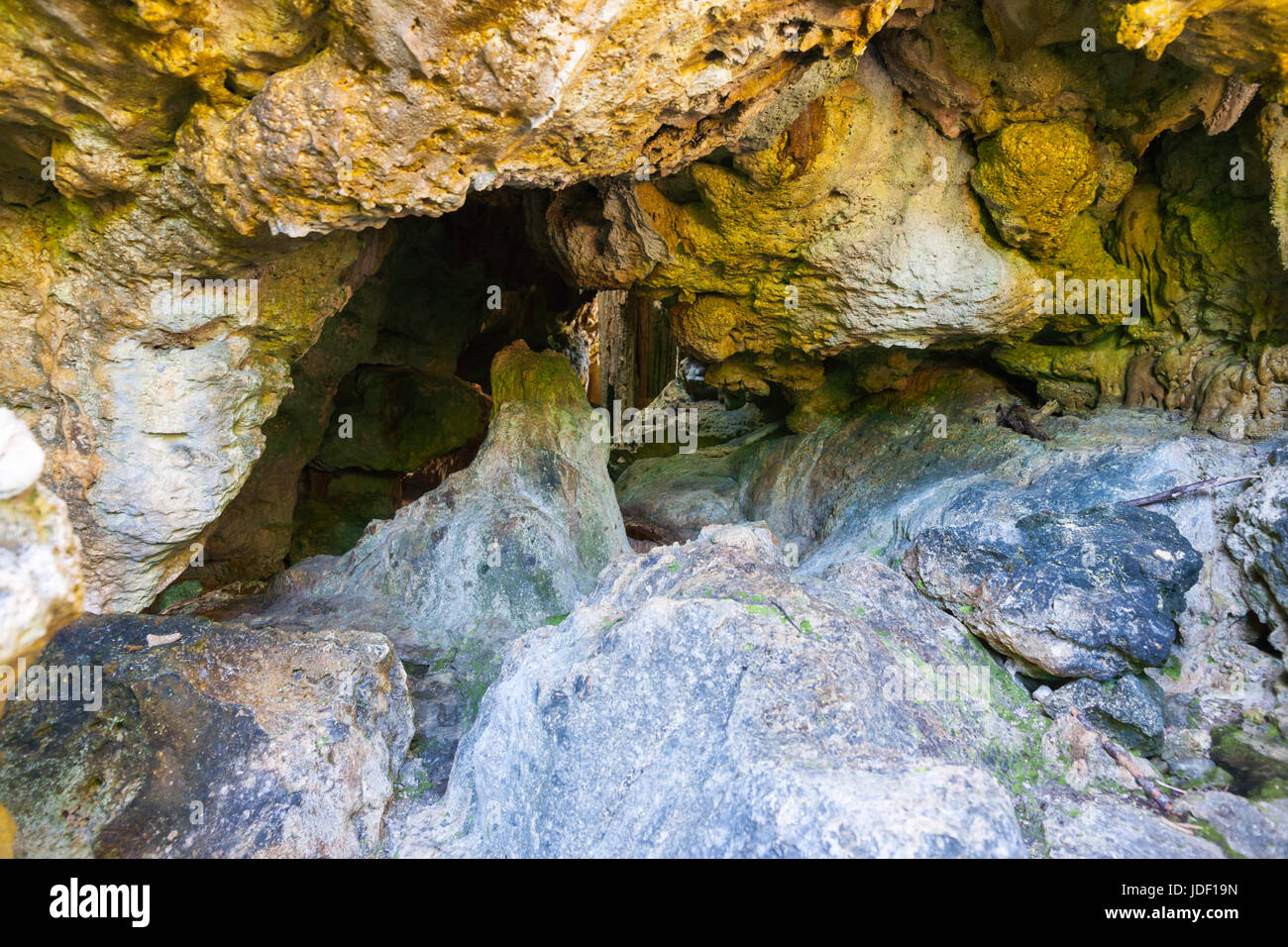Tourist viewing caves hi-res stock photography and images - Alamy