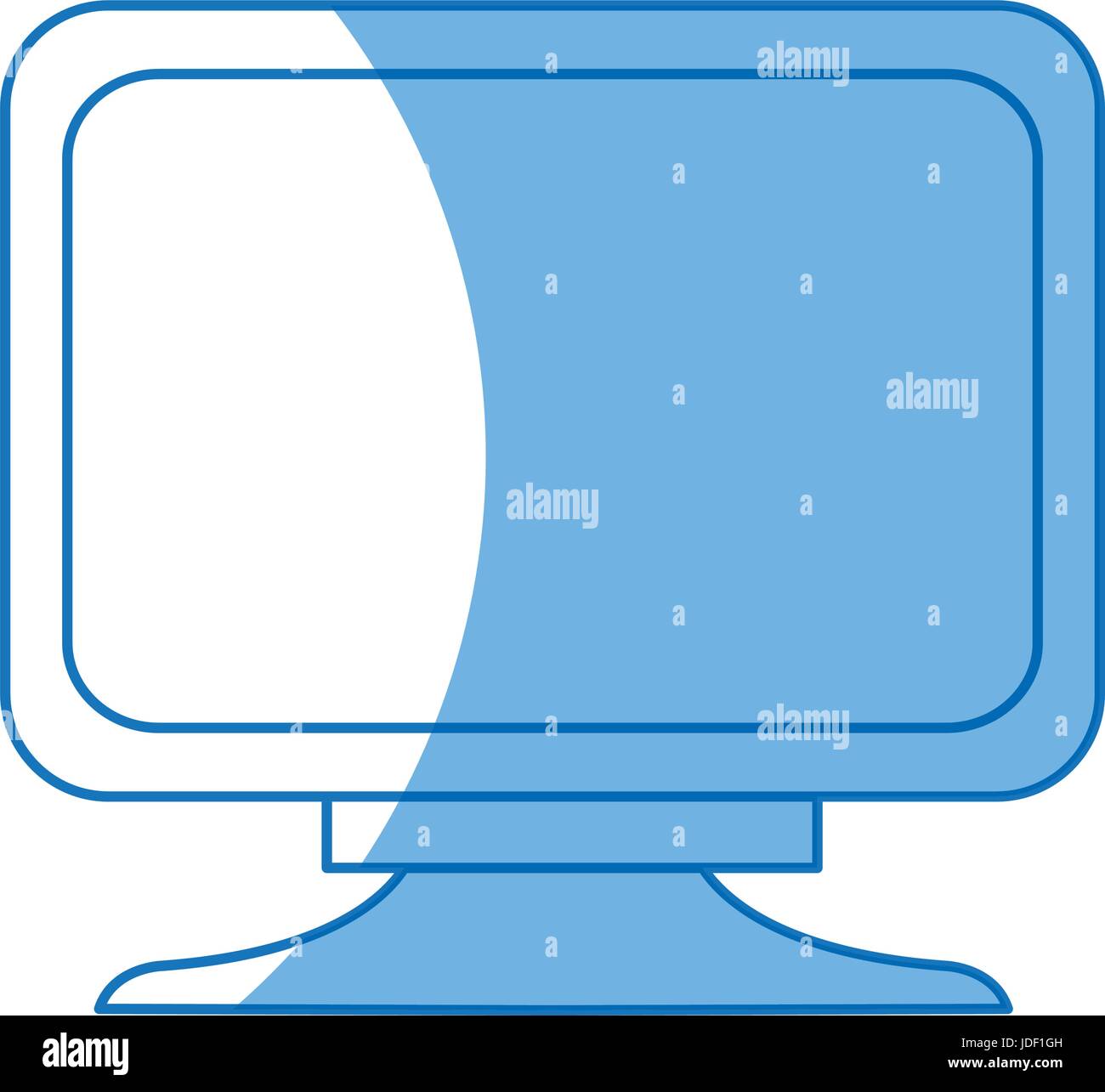 monitor screen computer equipment technology Stock Vector Image & Art ...
